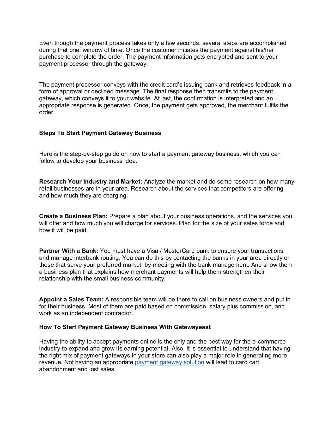 How to Start Your Own Payment Gateway business - Manish gatewayeast ...