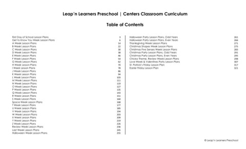 Centers Lesson Plan | A-L Week (draft) - amysimkins - Page 1 - 110 ...