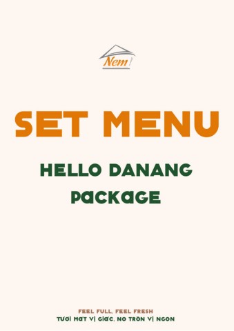 SET MENU_NEM - Belle Maison Parosand Hotel - Page 1 | Flip PDF Online ...