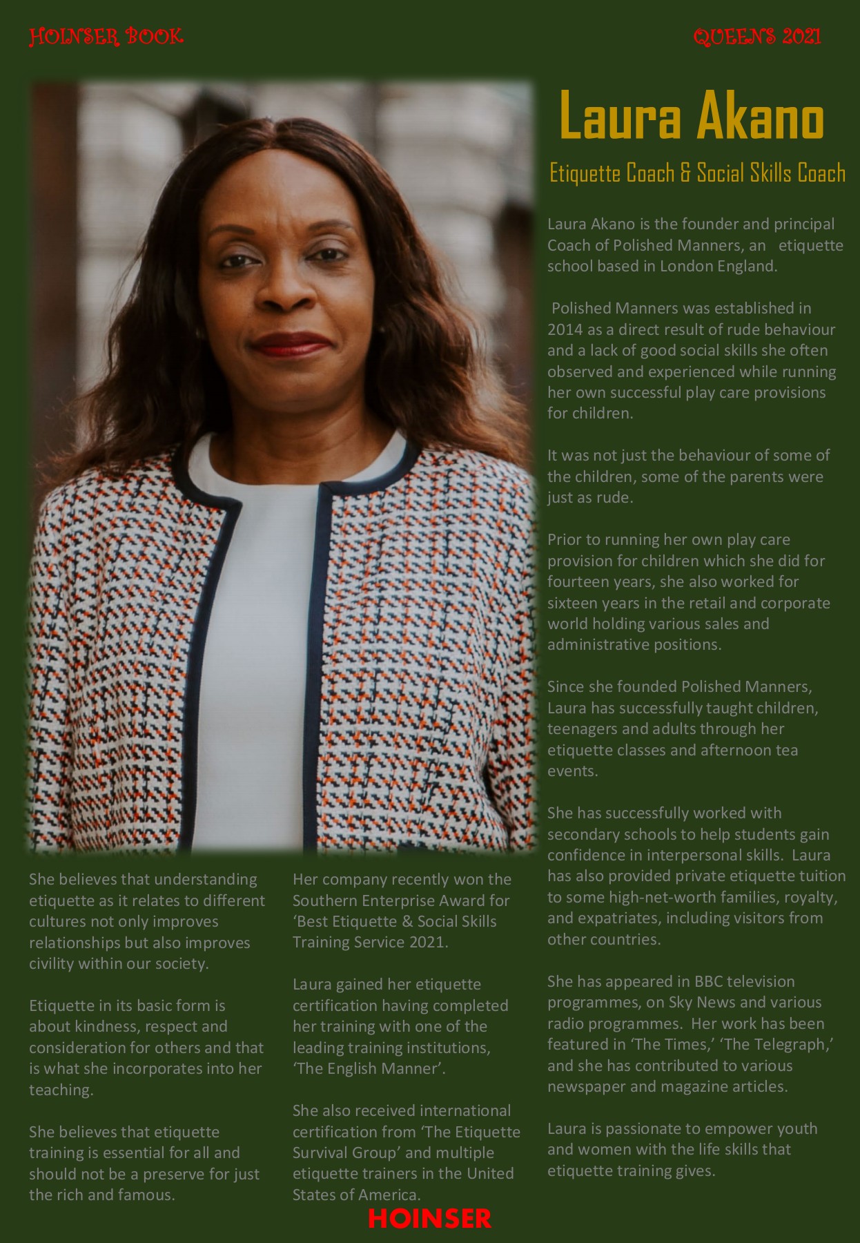 QUEENS BOOK 2021 - Hoinser Group - Page 34 | Flip PDF Online | PubHTML5