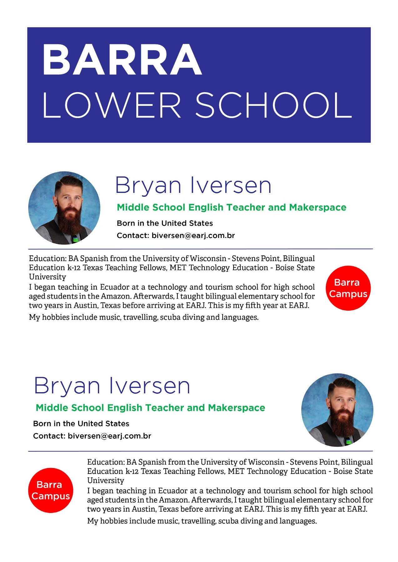 SAMPLE - Faculty Profile - bpontes - Page 2 | Flip PDF Online | PubHTML5