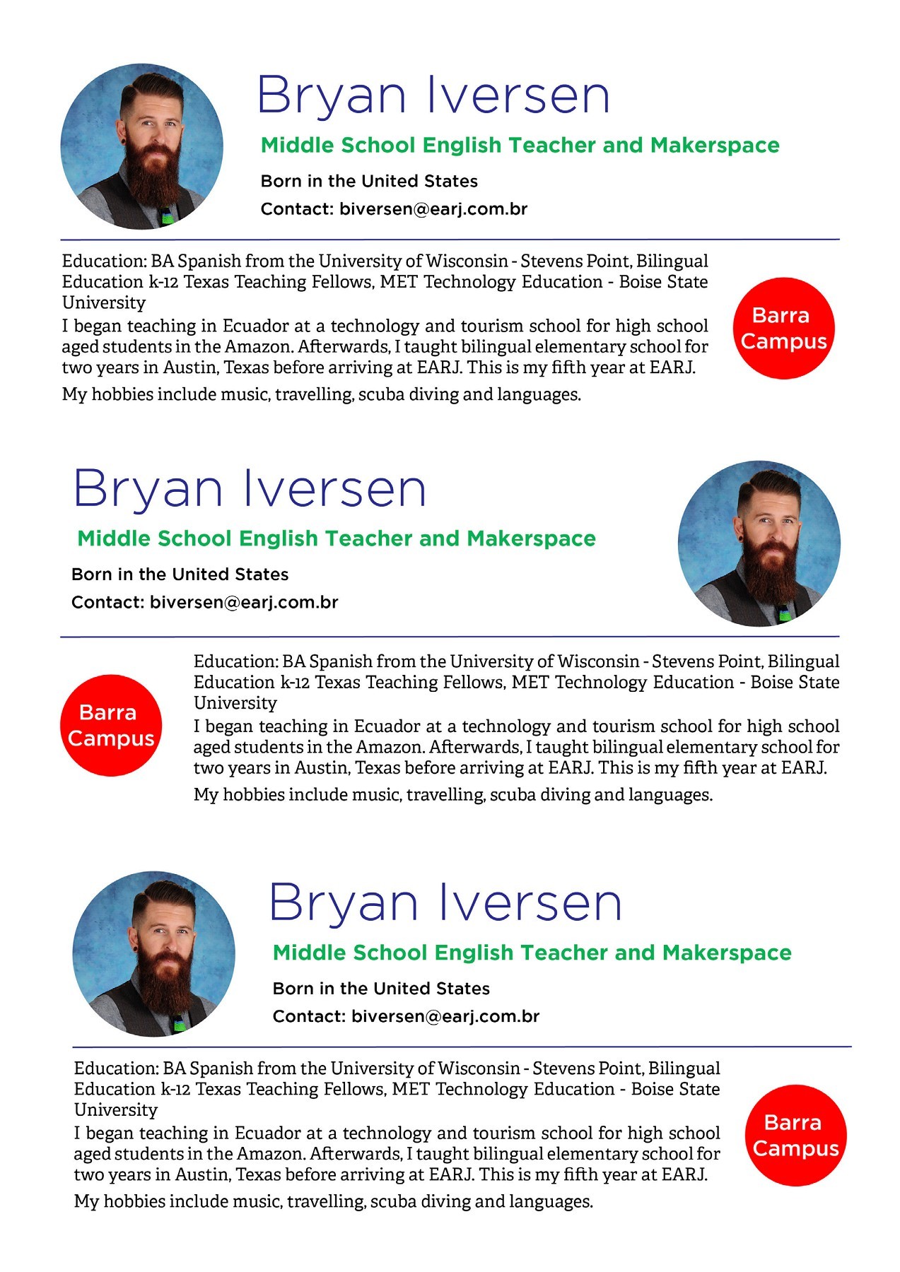 SAMPLE - Faculty Profile - bpontes - Page 3 | Flip PDF Online | PubHTML5