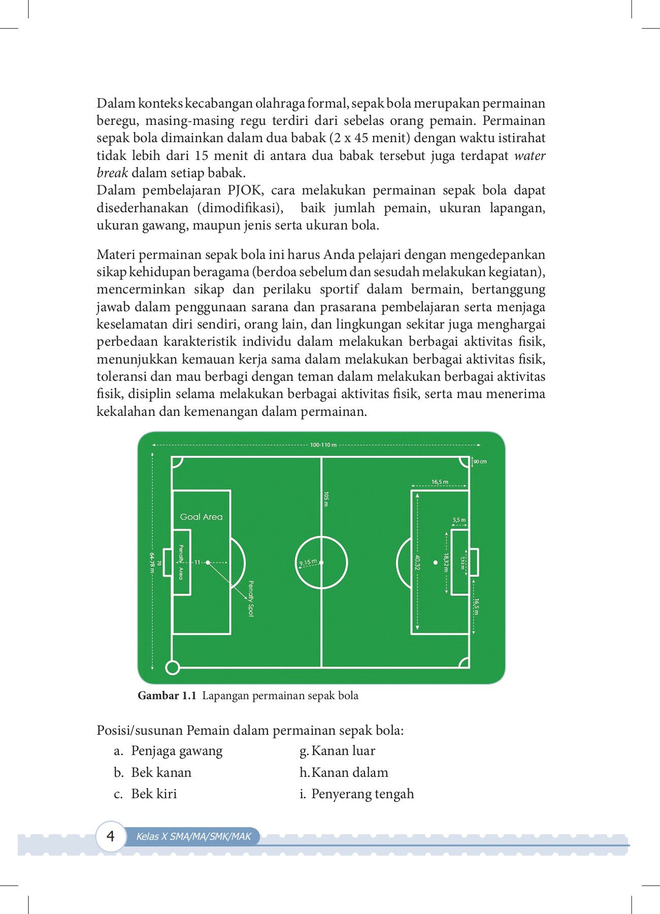 Buku Siswa - Pendidikan Jasmani, Olahraga, dan Kesehatan SMA Kelas X ...