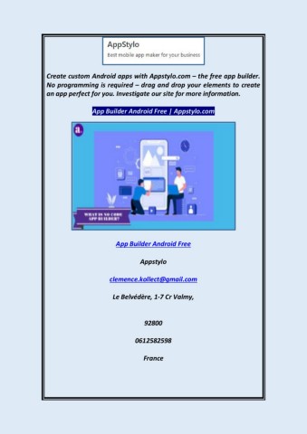 App Builder Android Free Appstylo.com