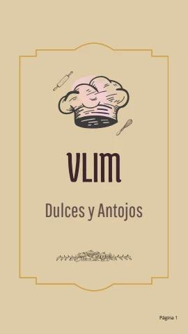 VLIM POSTRES - CATALOGO