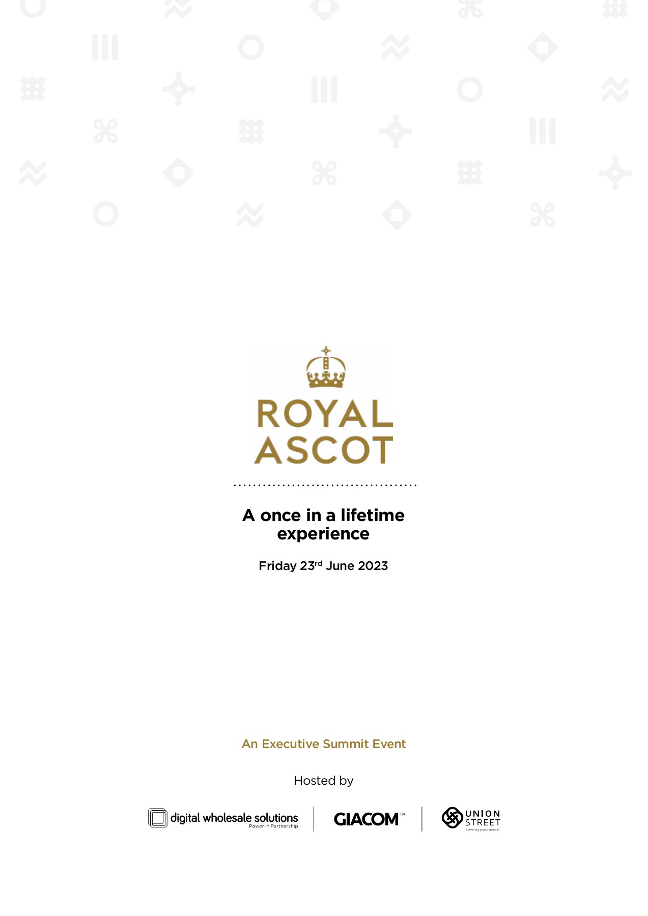 Royal Ascot 2023_Itinerary - Giacom - Page 1 - 12 | Flip PDF Online | PubHTML5