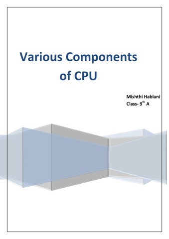 computer project summer homework - mishthi.hablani.snc177 - Page 1 - 7 | Flip PDF Online | PubHTML5
