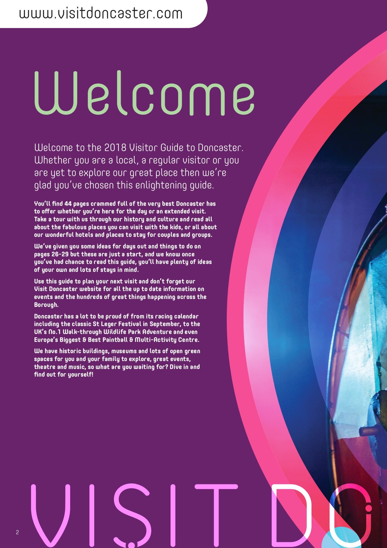 Visit Doncaster Brochure 2018 Visitor Guide - Jordan Allerton - Page 4 ...