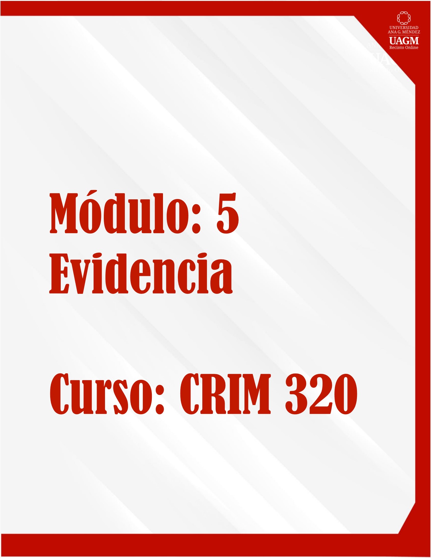 Modulo 5 Evidencia - Recinto Online - Página 1 - 5 | Flip PDF en línea ...