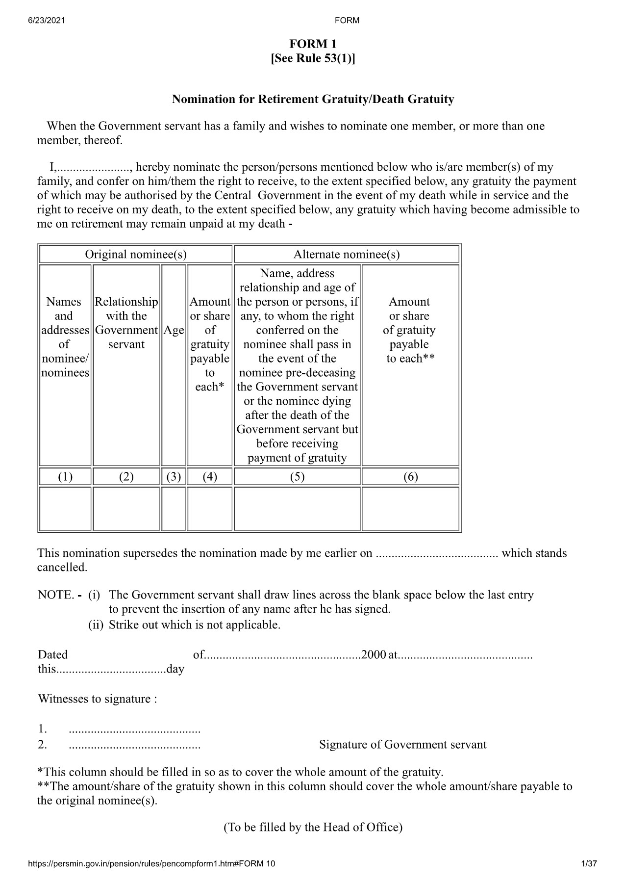 PENSION FORMS - sushil topno - Page 1 - 37 | Flip PDF Online | PubHTML5