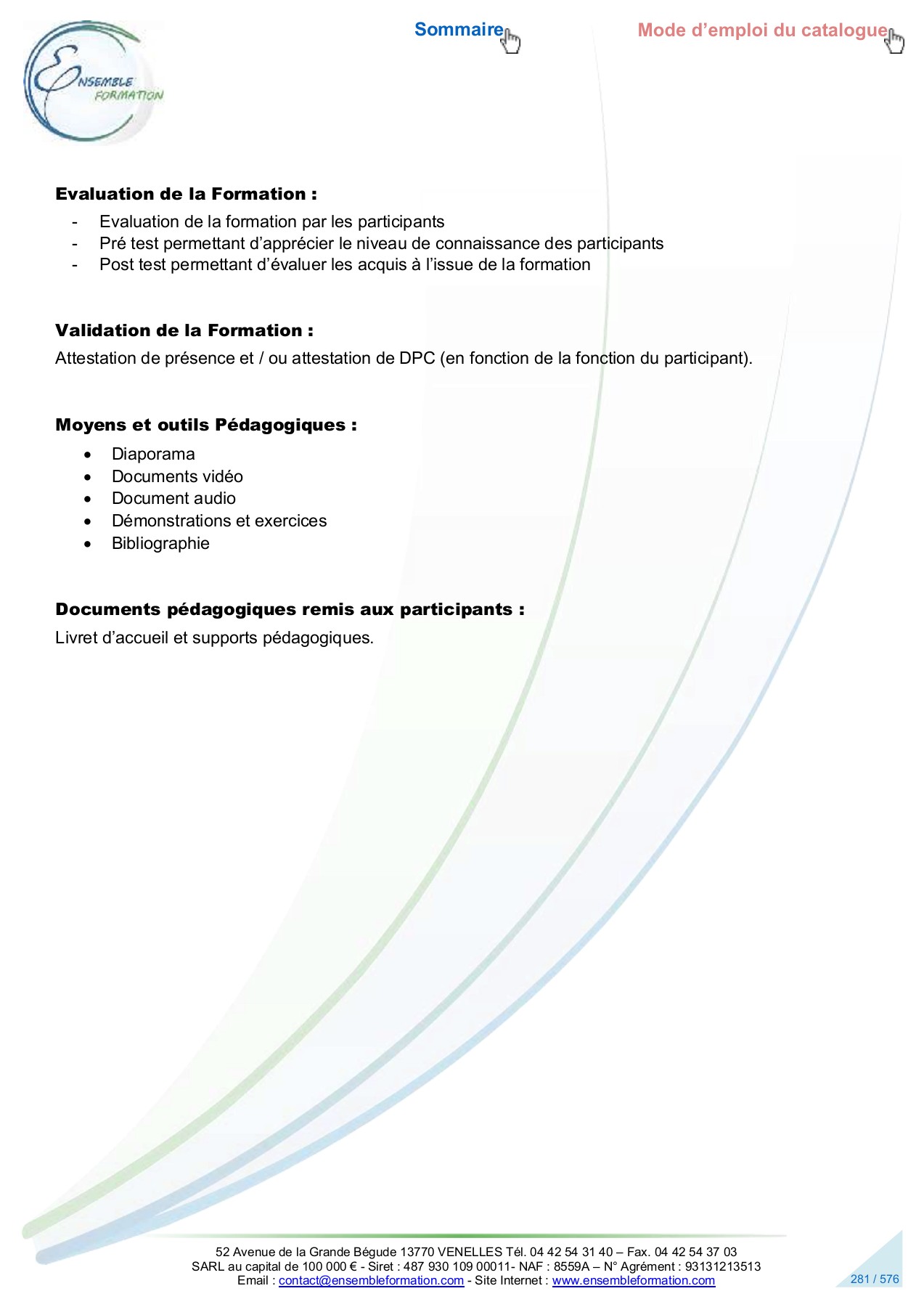 Catalogue sanitaire - ensembleformationetconseil - Page 281 | PDF Feuilletable en Ligne | PubHTML5