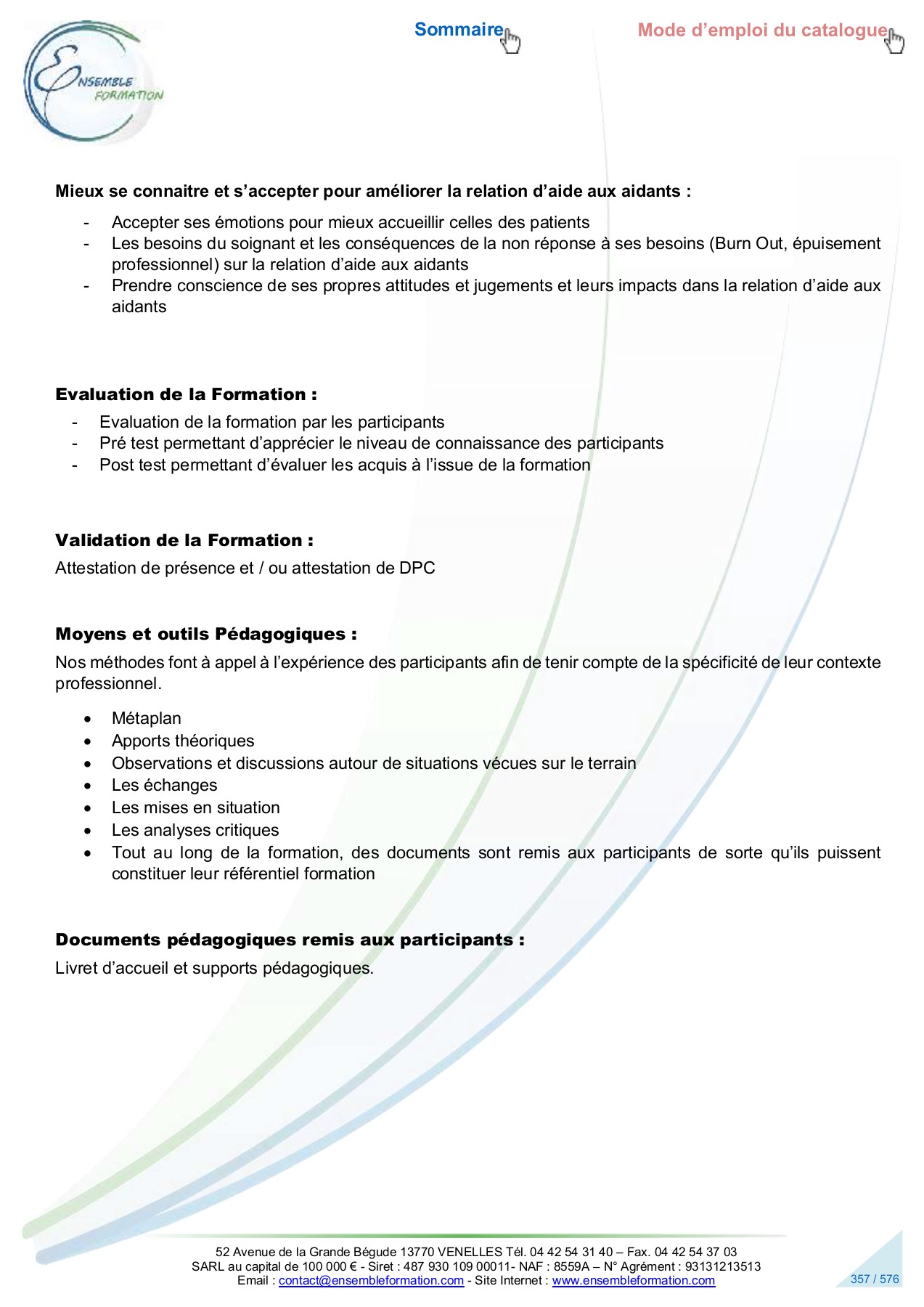 Catalogue sanitaire - ensembleformationetconseil - Page 357 | PDF Feuilletable en Ligne | PubHTML5