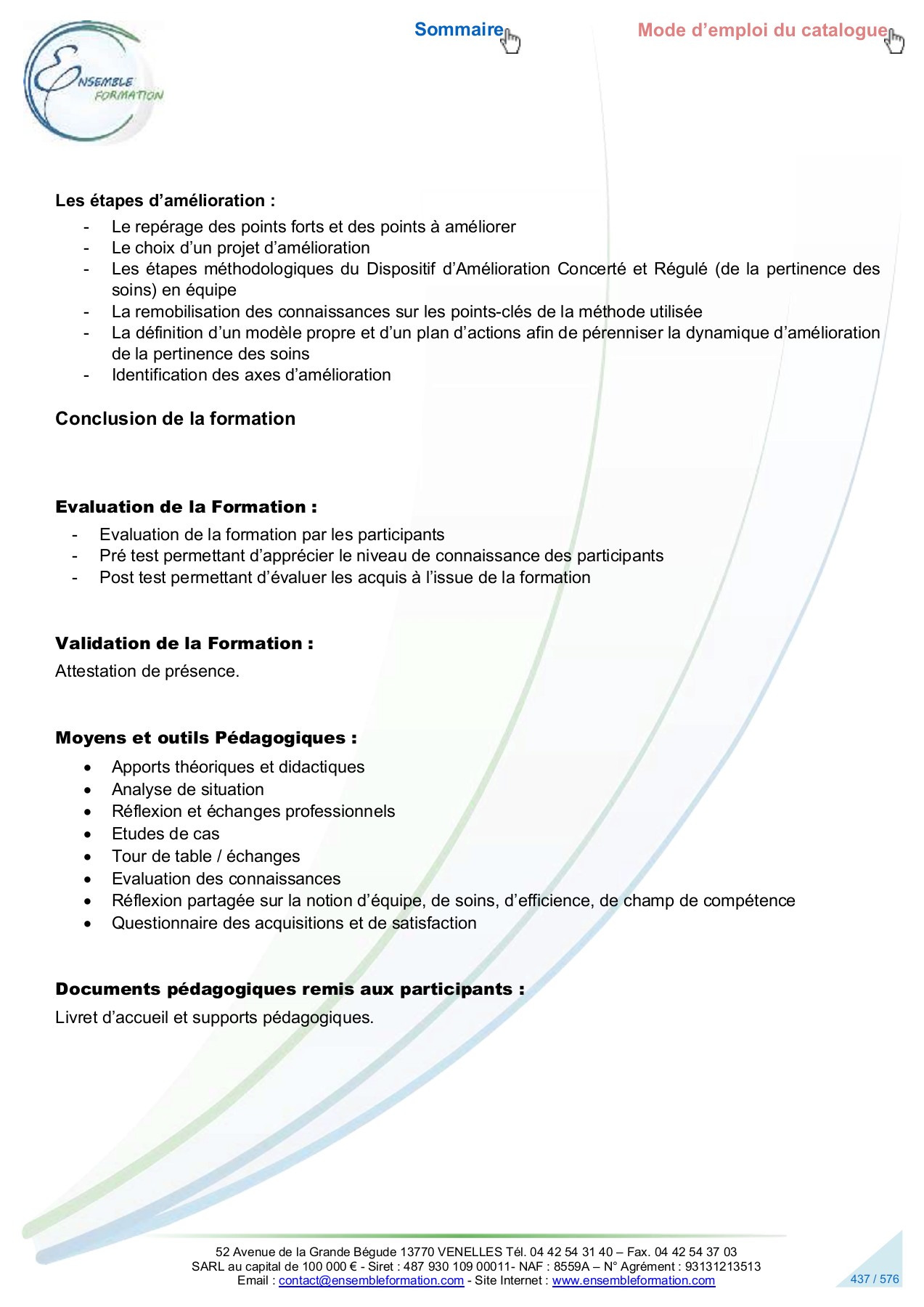 Catalogue sanitaire - ensembleformationetconseil - Page 437 | PDF Feuilletable en Ligne | PubHTML5