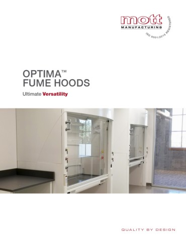 Optima Fume Hood - Mott Manufacturing - Page 1 - 4 | Flip PDF Online ...
