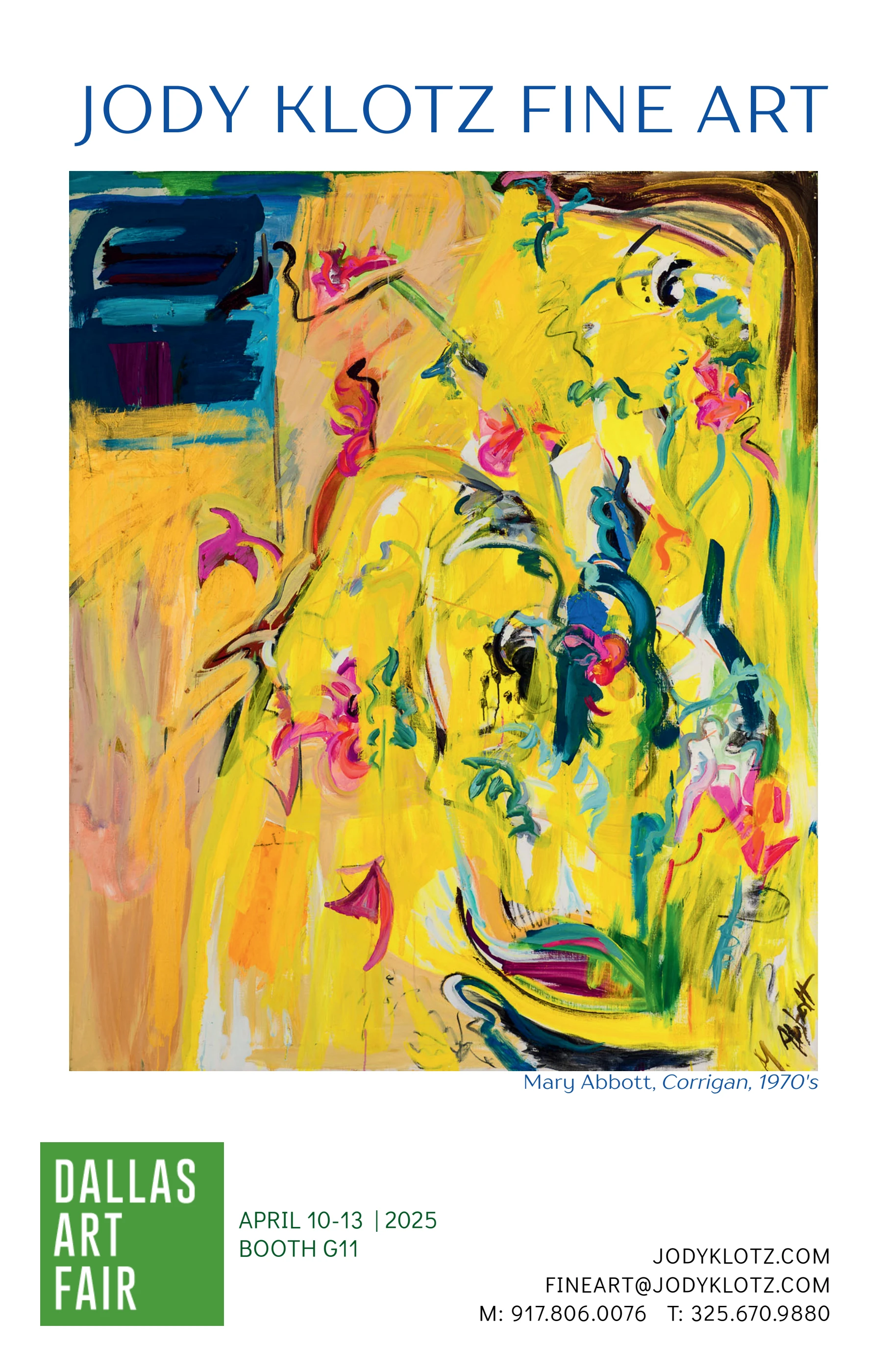 JODY KLOTZ FINE ART - DALLAS ART FAIR 2025 - Abbott - Jody Klotz Fine ...