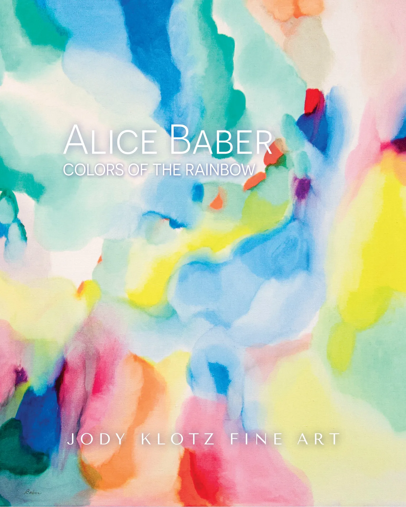 Alice Baber: Colors of the Rainbow (Preview) - Jody Klotz Fine Art ...