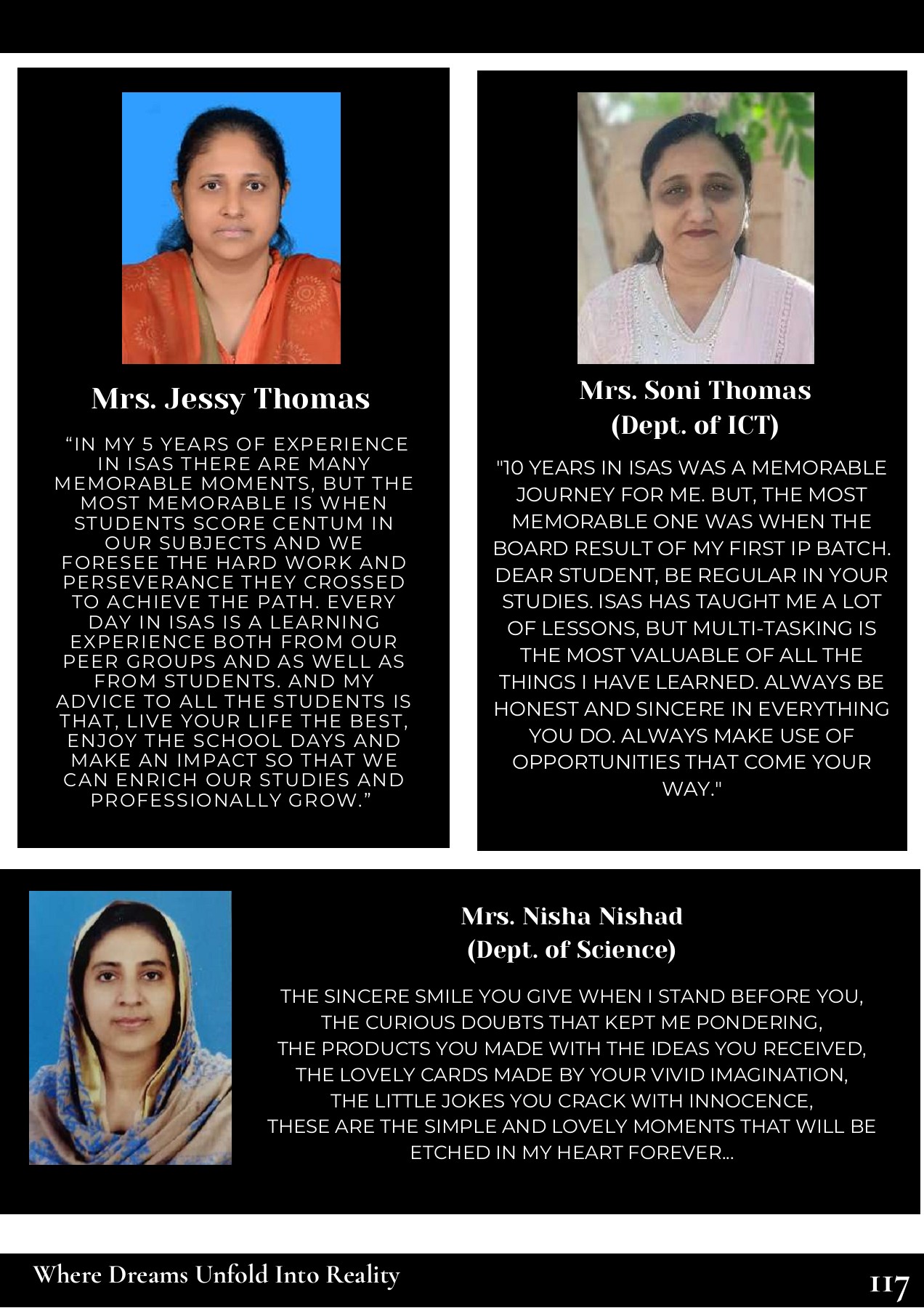 Reminiscence-ISAS MAGAZINE 2002-2022 - jabirpositive - Page 120 | Flip ...