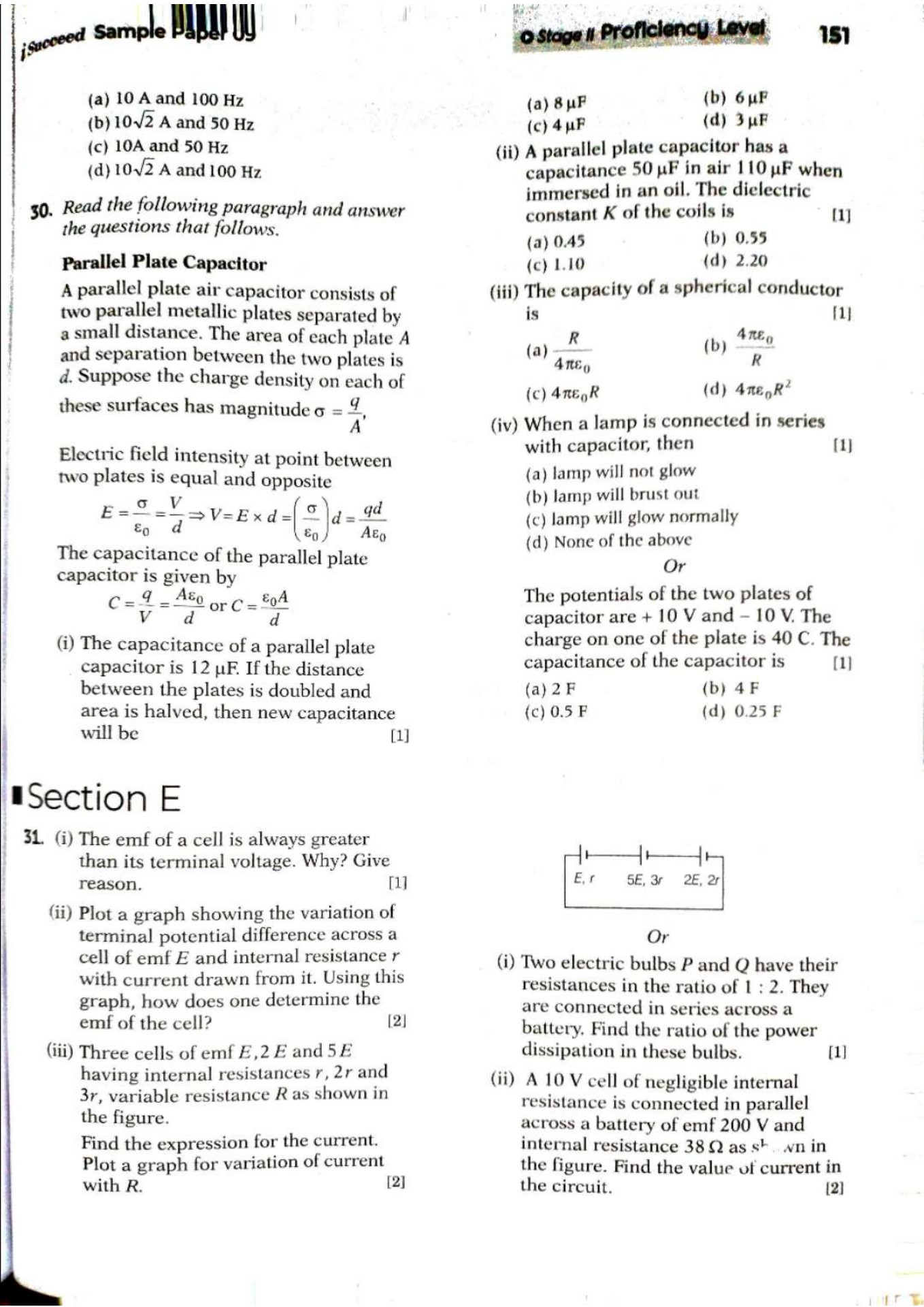 Arihant Physics Sample Paper 2024 - @dildeep_insan - Page 156 | Flip ...