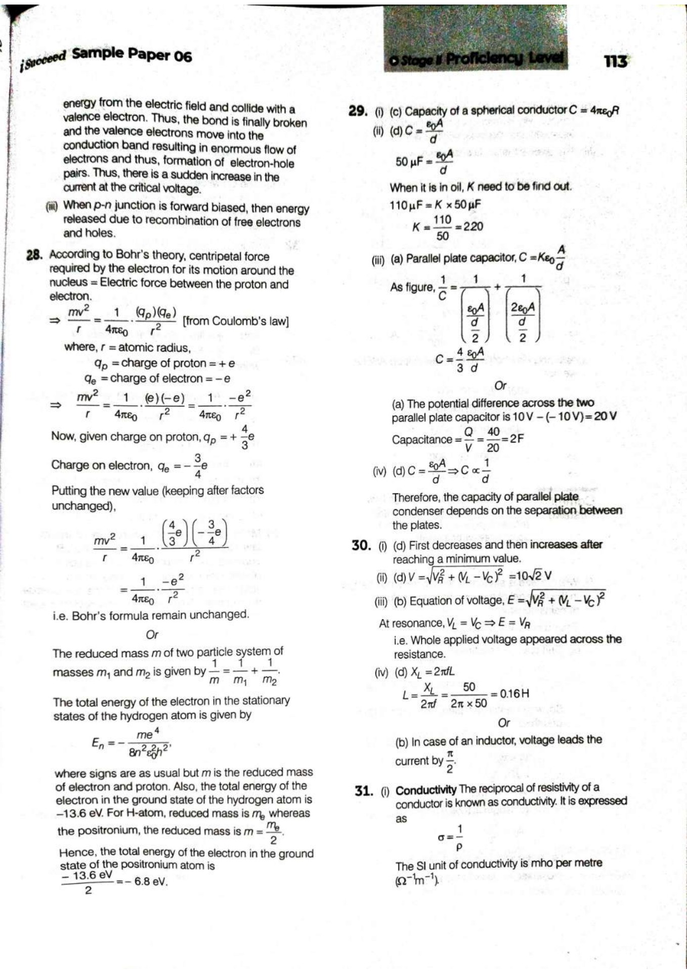 Arihant Physics Sample Paper 2024 - @dildeep_insan - Page 118 | Flip ...