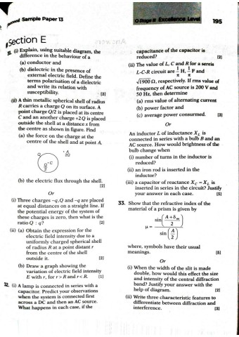 Arihant Physics Sample Paper 2024 - @dildeep_insan - Page 200 | Flip ...