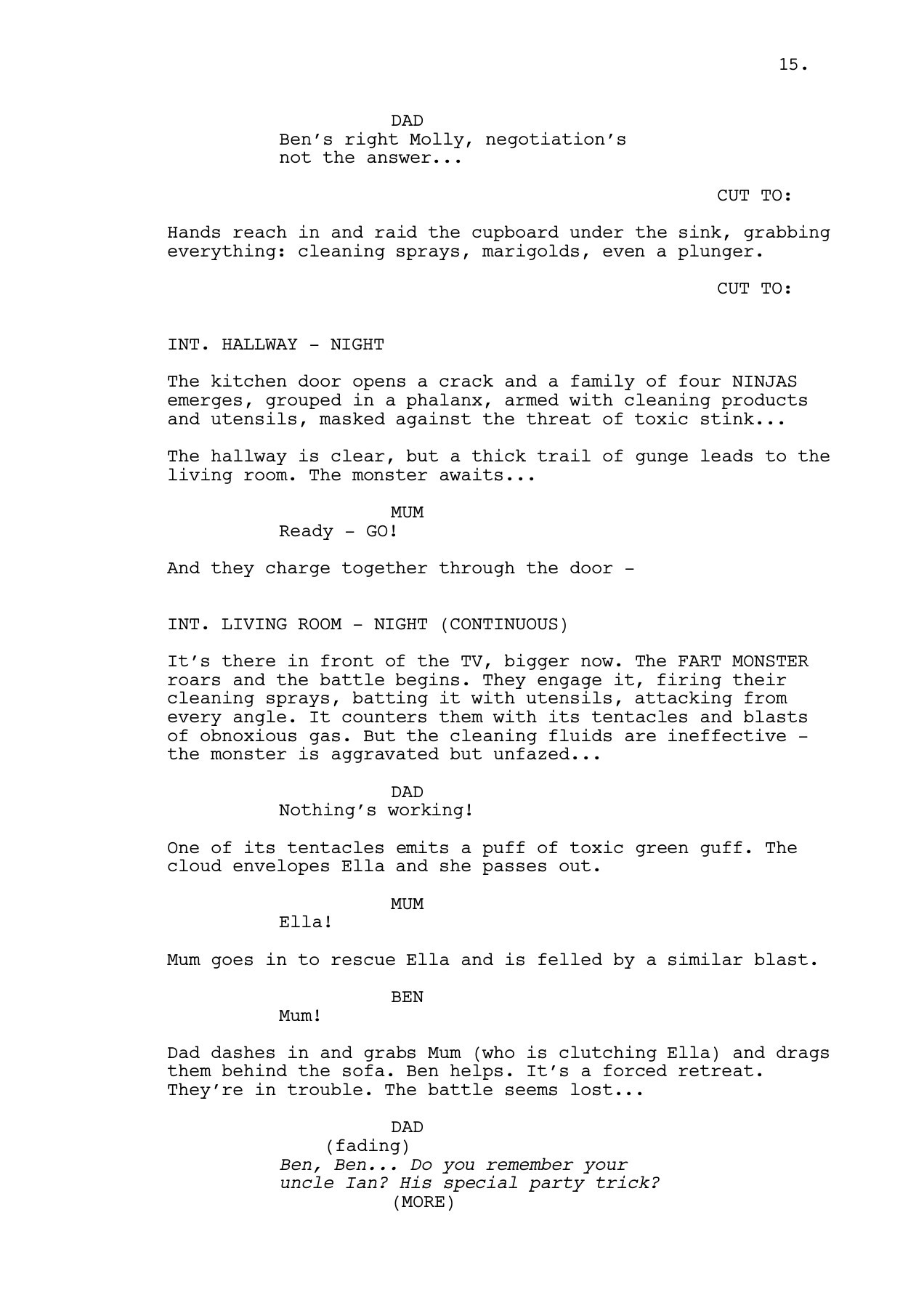 THE FART MONSTER script - james.roblin - Page 16 | Flip PDF Online ...