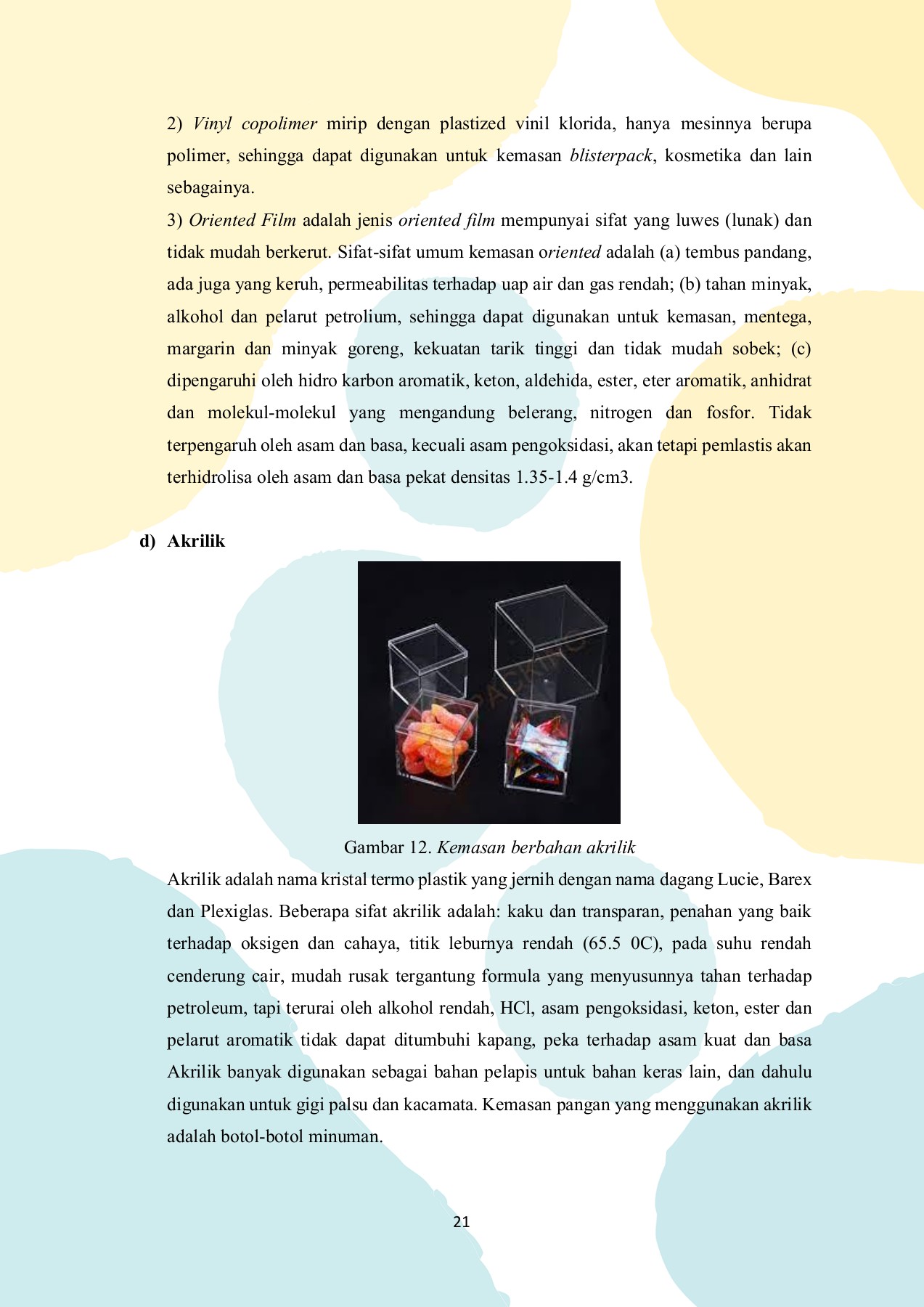 Modul Pembelajaran Pengemasan bahan pangan - Inayah sri andini - Muka Surat 26 | Membalik PDF ...