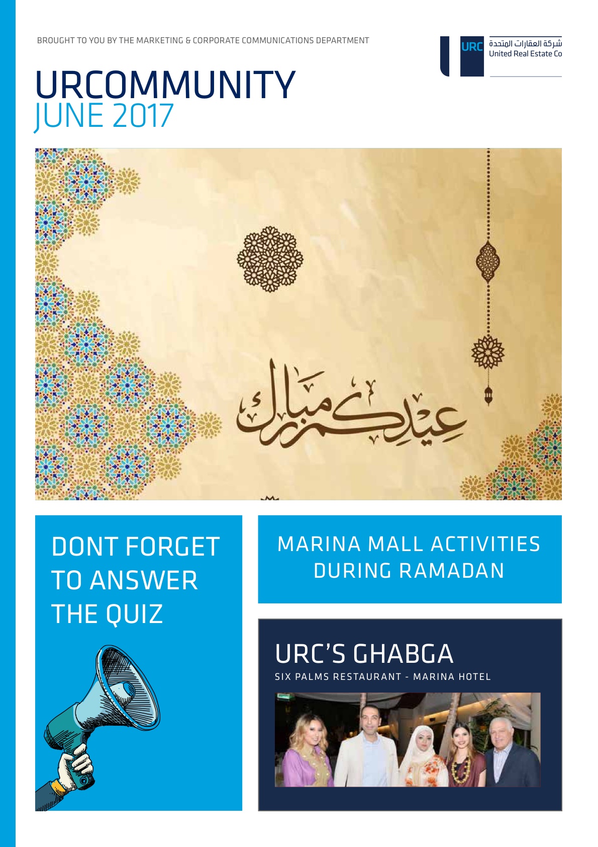 URC Newsletter June - URC Kuwait - Page 1 - 12 | Flip PDF Online | PubHTML5