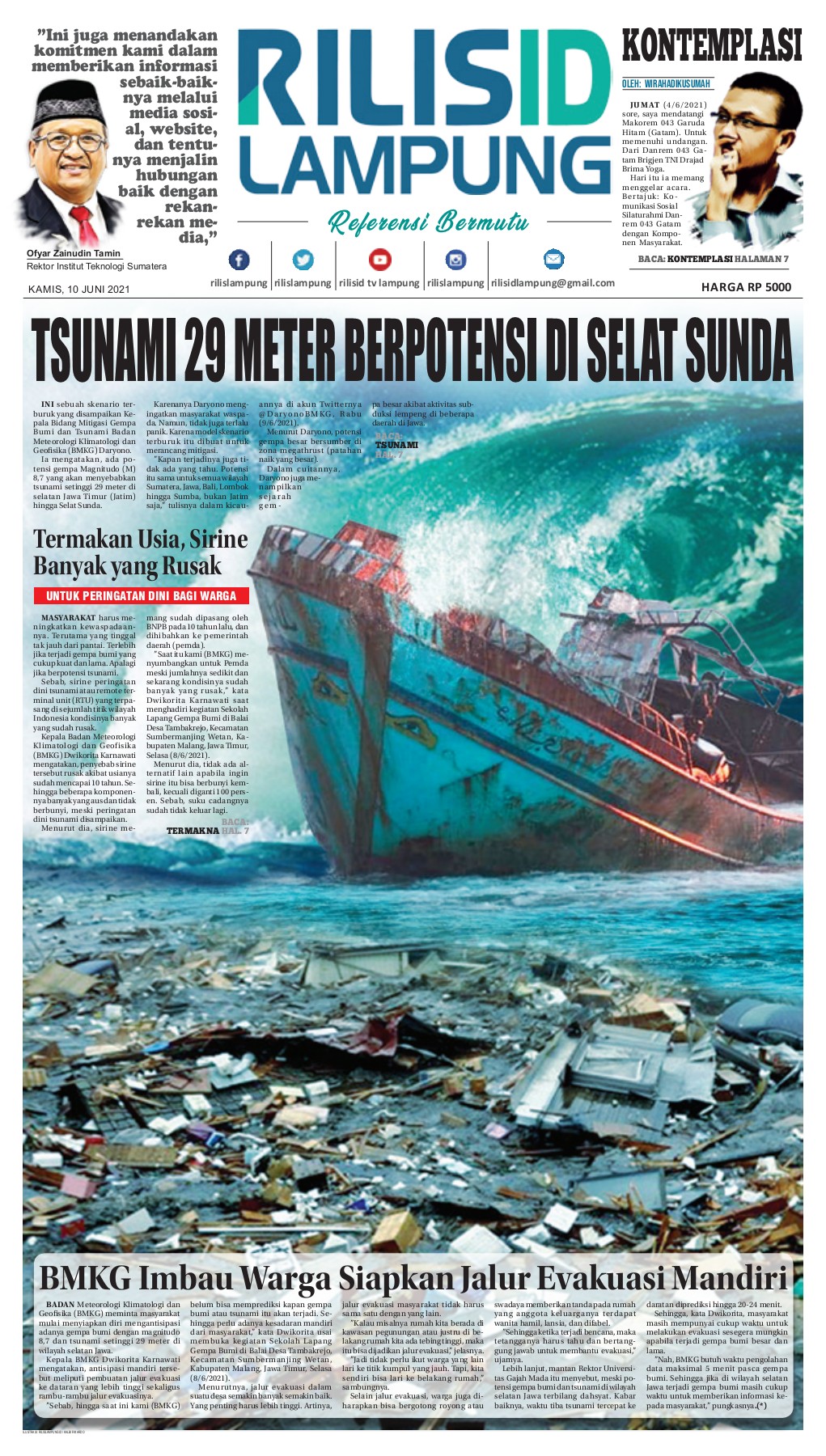 E-Paper Rilisid Lampung 10062021 - E-Paper RILIS.ID LAMPUNG - Halaman 1 ...