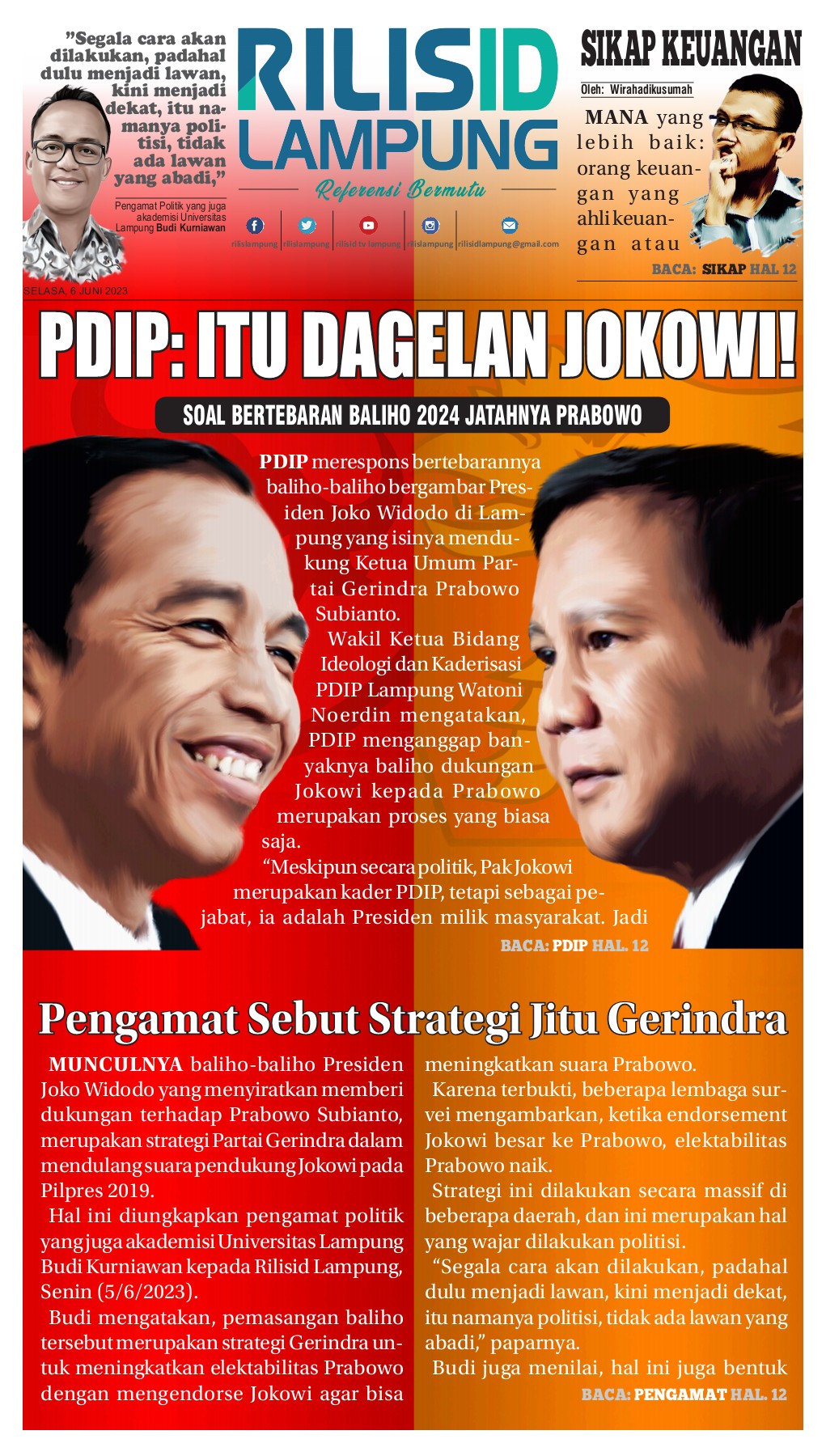 ePaper Rilisid Lampung 06062023 - E-Paper RILIS.ID LAMPUNG - Page 1 ...