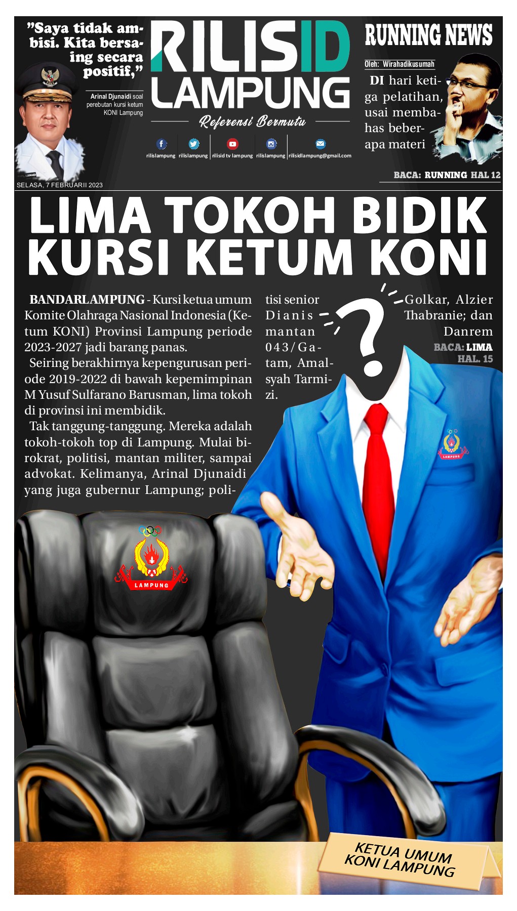 ePaper Rilisid Lampung 07022023 - E-Paper RILIS.ID LAMPUNG - Halaman 1 ...