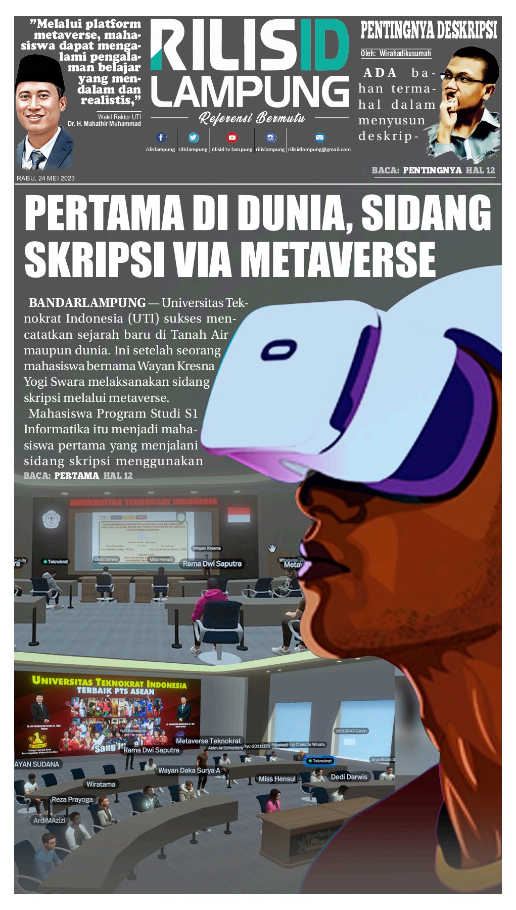 ePaper Rilisid Lampung 24052023 - E-Paper RILIS.ID LAMPUNG - Page 1 - 0 ...