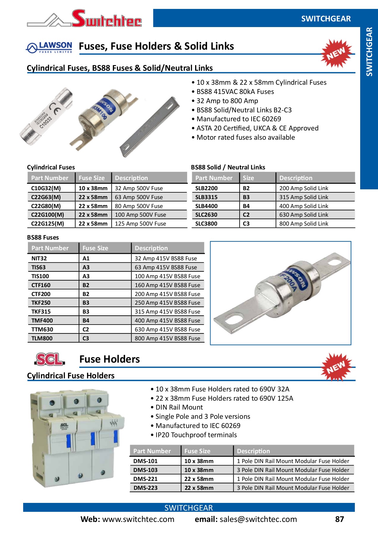 Catalogue 8 - Switchtec Ltd - Page 89 | Flip PDF Online | PubHTML5