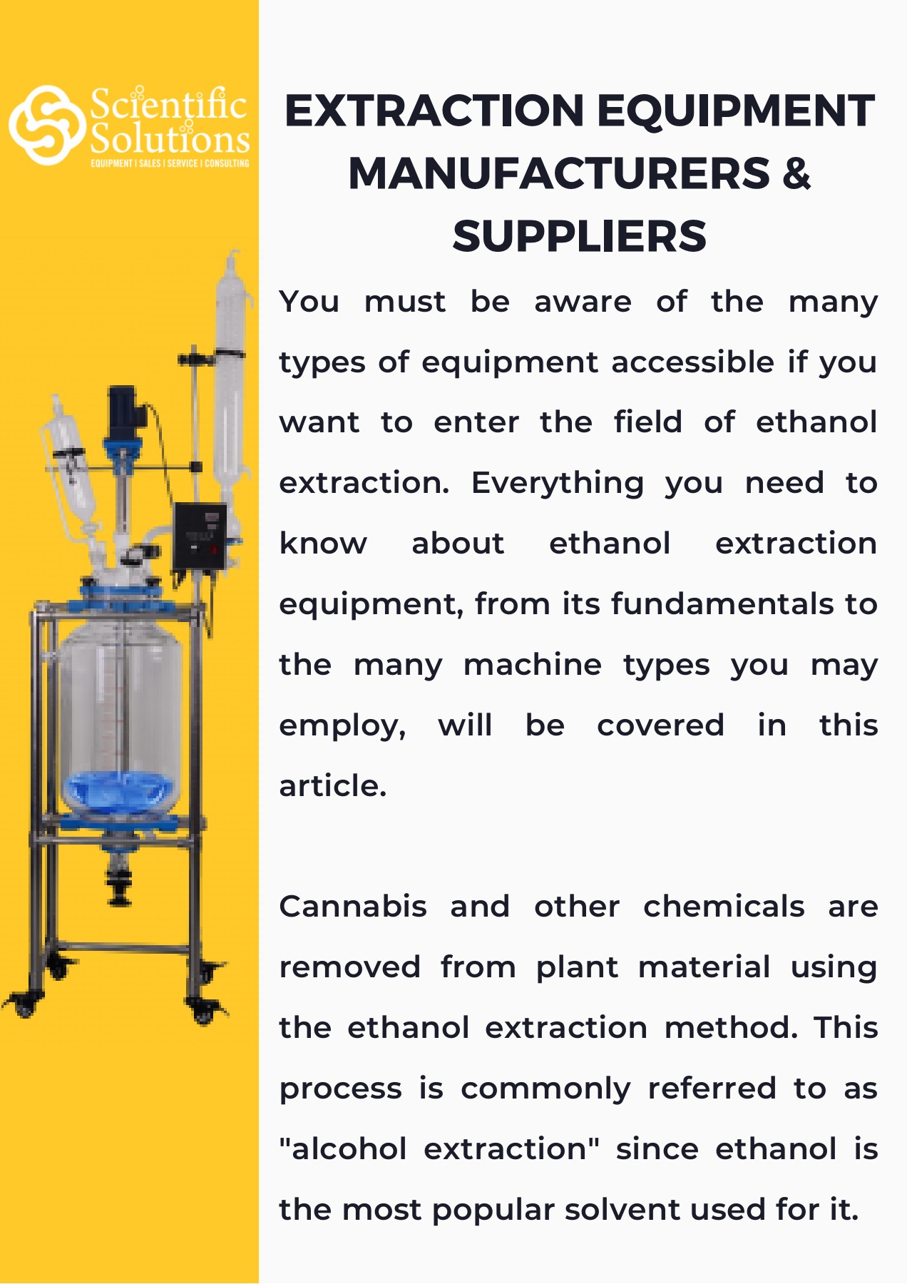 Extraction Equipment - Scisolinc - Page 1 - 4 | Flip PDF Online | PubHTML5