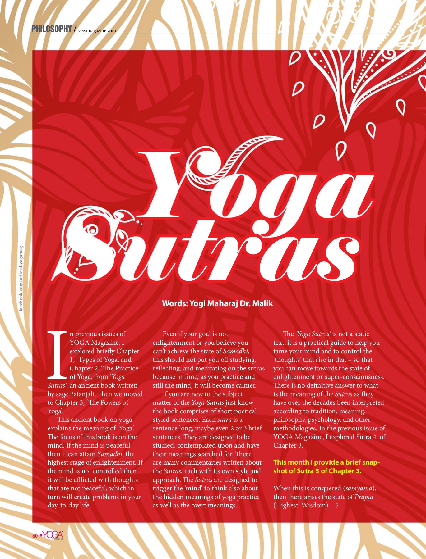 Yoga Magazine - Ihida - Page 60 | Flip PDF Online | PubHTML5