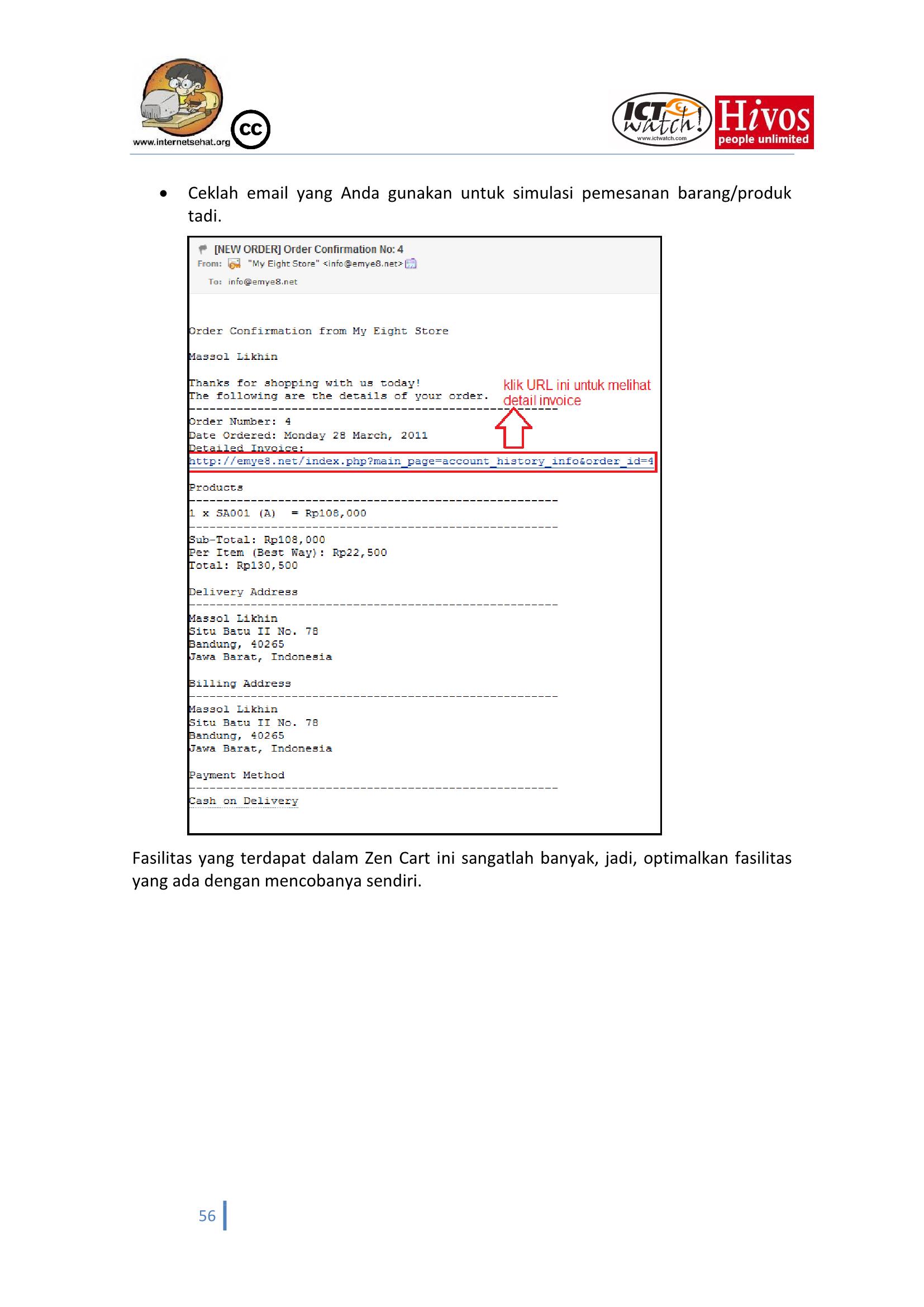 Memahami E-Commerce - anaksisfo - Halaman 56 | PDF Online | PubHTML5