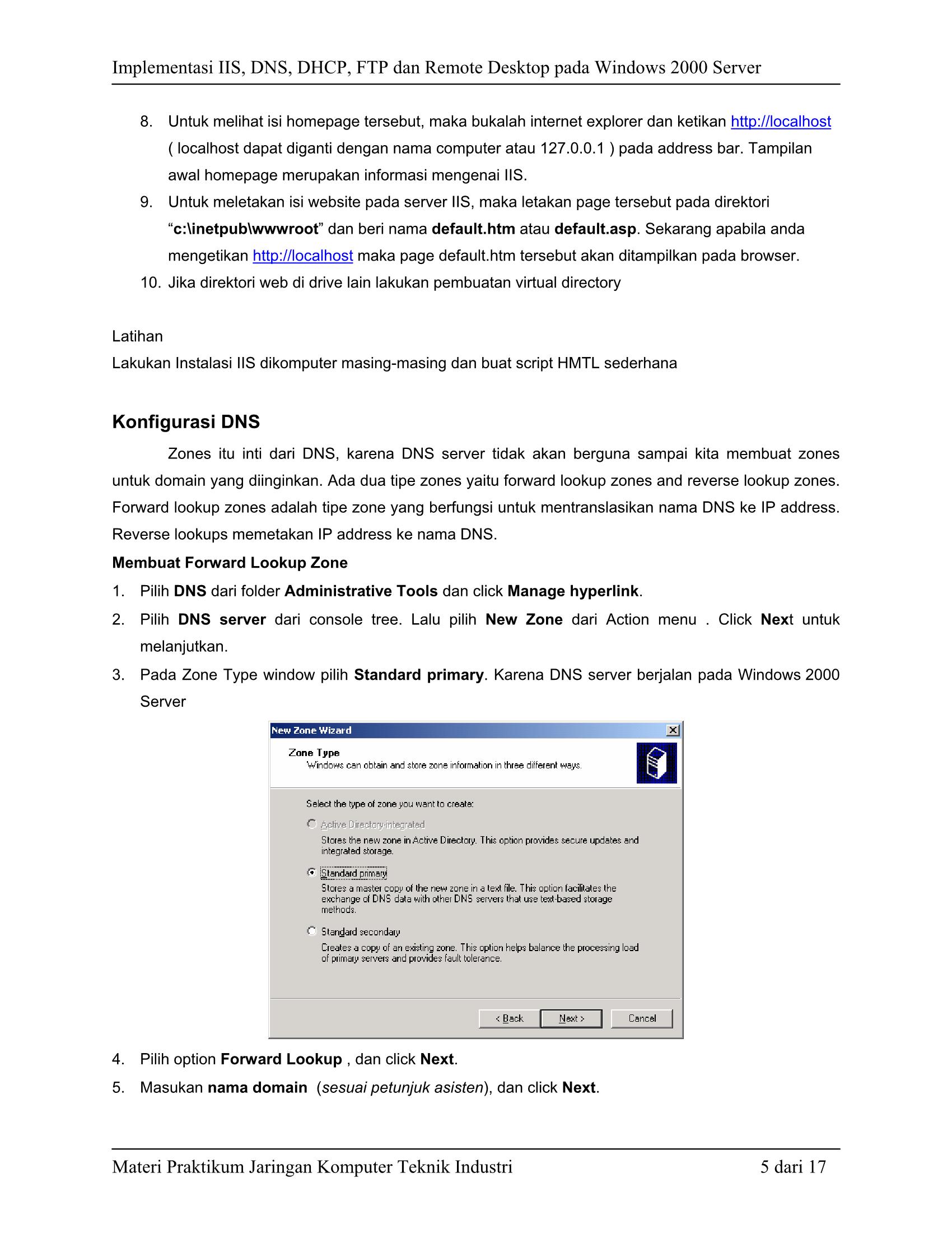 Modul Praktikum Jaringan Komputer - anaksisfo - Halaman 50 | PDF Online ...