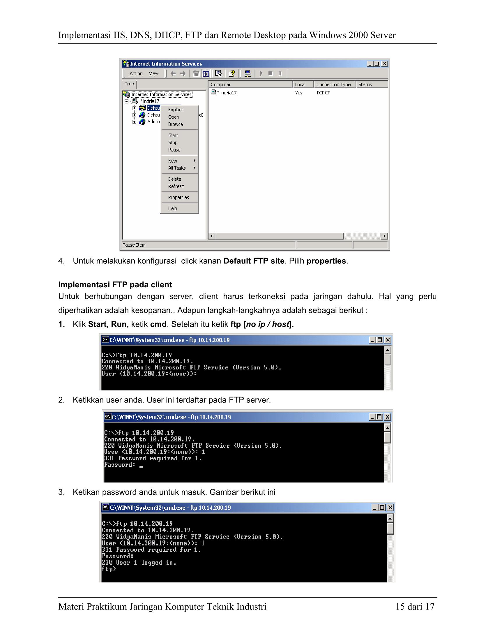 Modul Praktikum Jaringan Komputer - anaksisfo - Halaman 60 | PDF Online ...