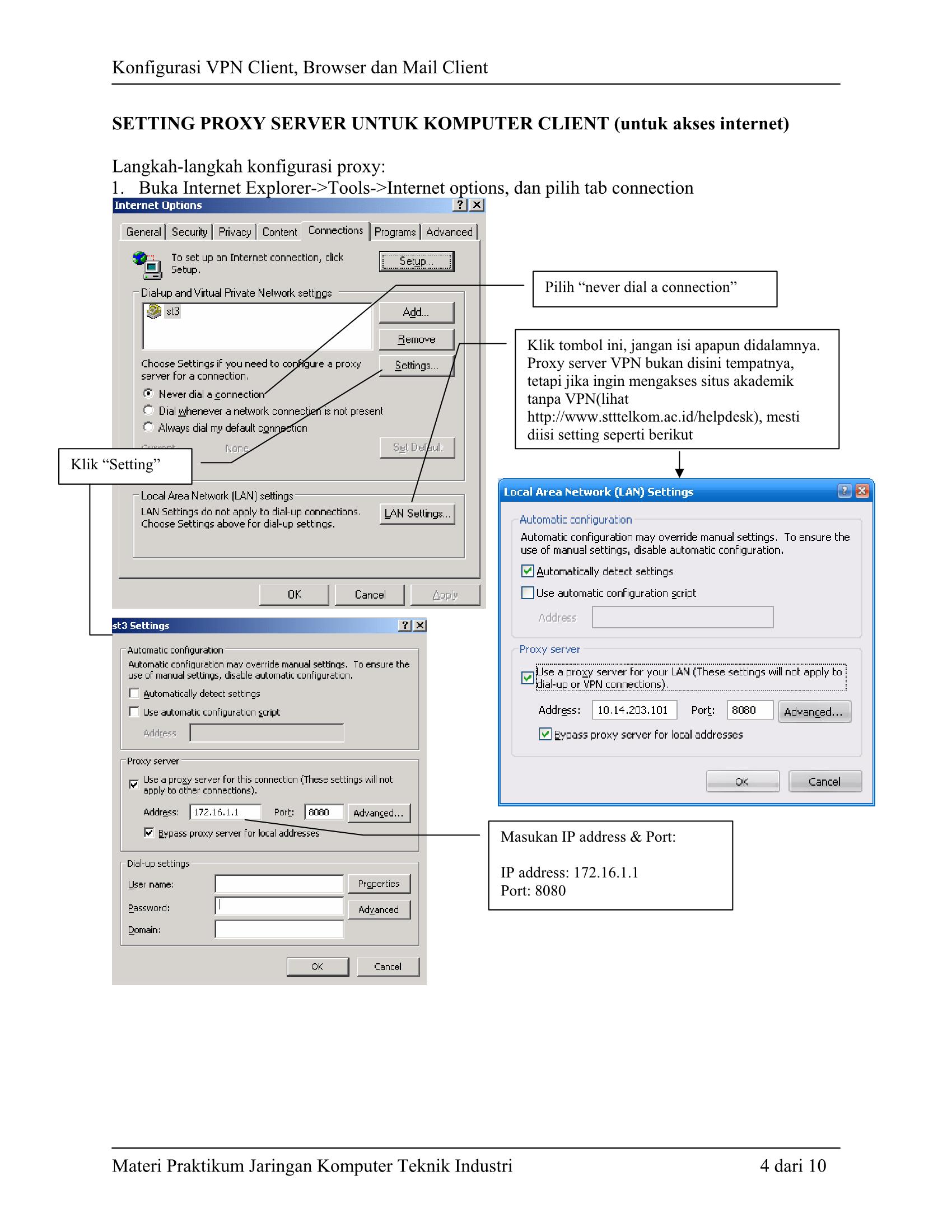 Modul Praktikum Jaringan Komputer - anaksisfo - Halaman 66 | PDF Online ...