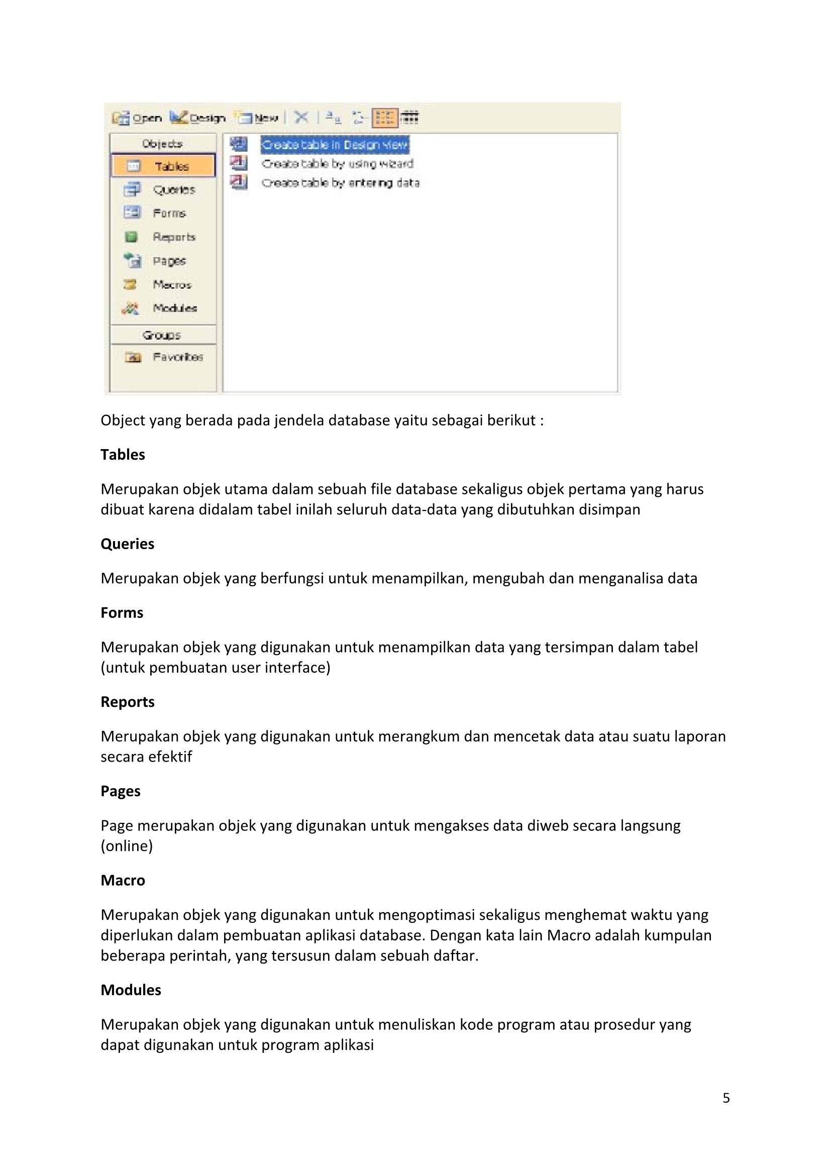 Materi Perancangan Basis Data - anaksisfo - Muka Surat 5 | Membalik PDF Dalam talian | PubHTML5