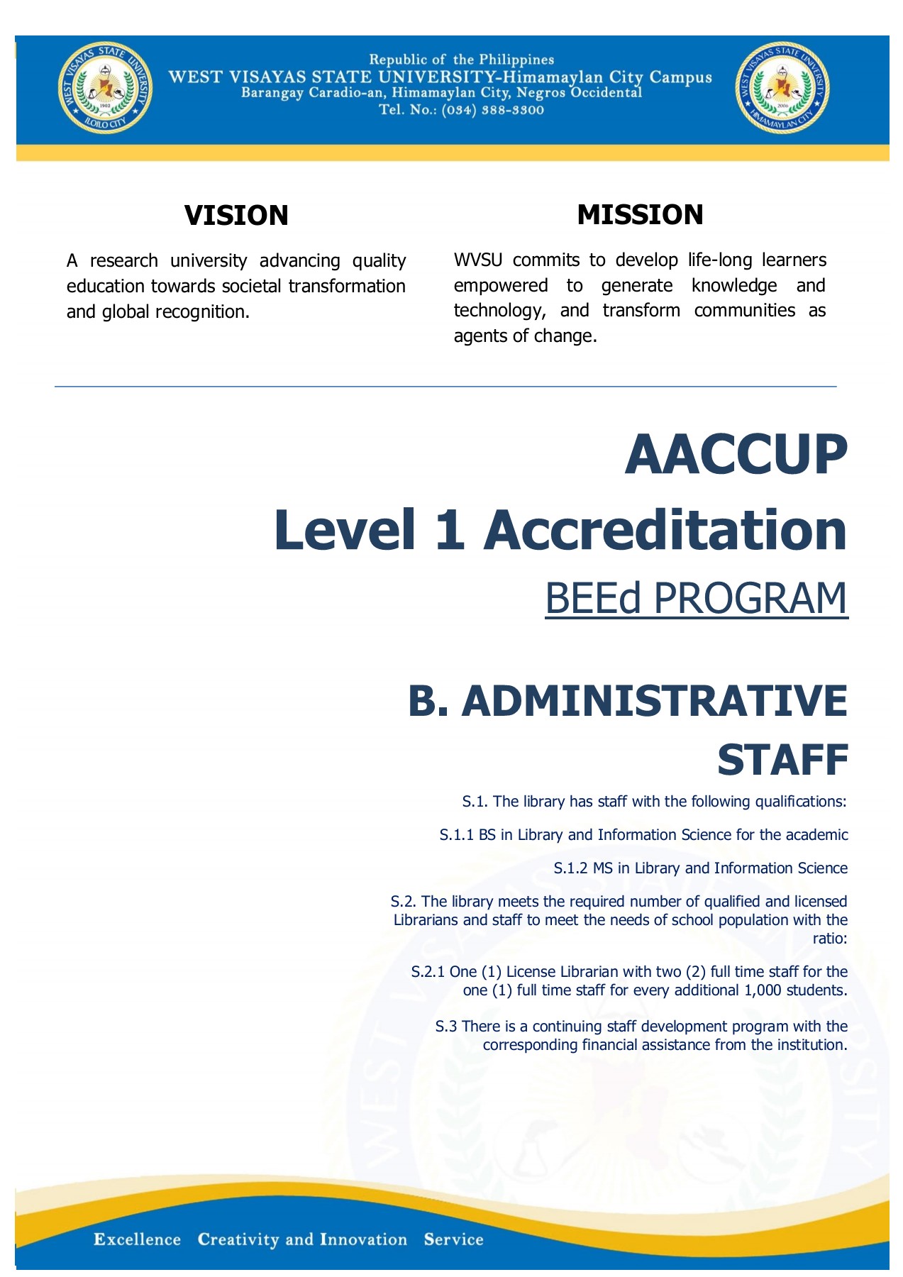 AREA VII - LIBRARY PARAMETER B - zher rodolf forro - Page 1 - 139 ...