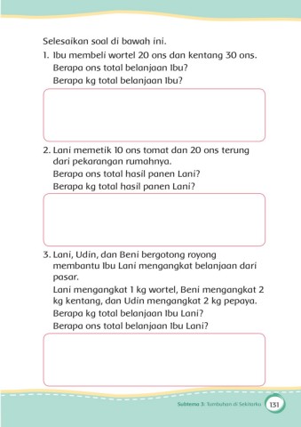 BS KELAS 2 - TEMA 6 - MERAWAT HEWAN DAN TUMBUHAN - dwi yuniatumsari - Halaman 137 | PDF Online ...