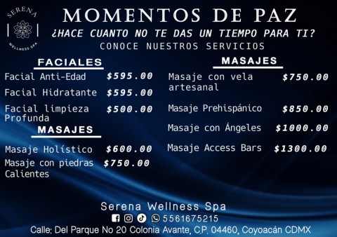 Servicios Serena Wellness Spa 2022 (1)