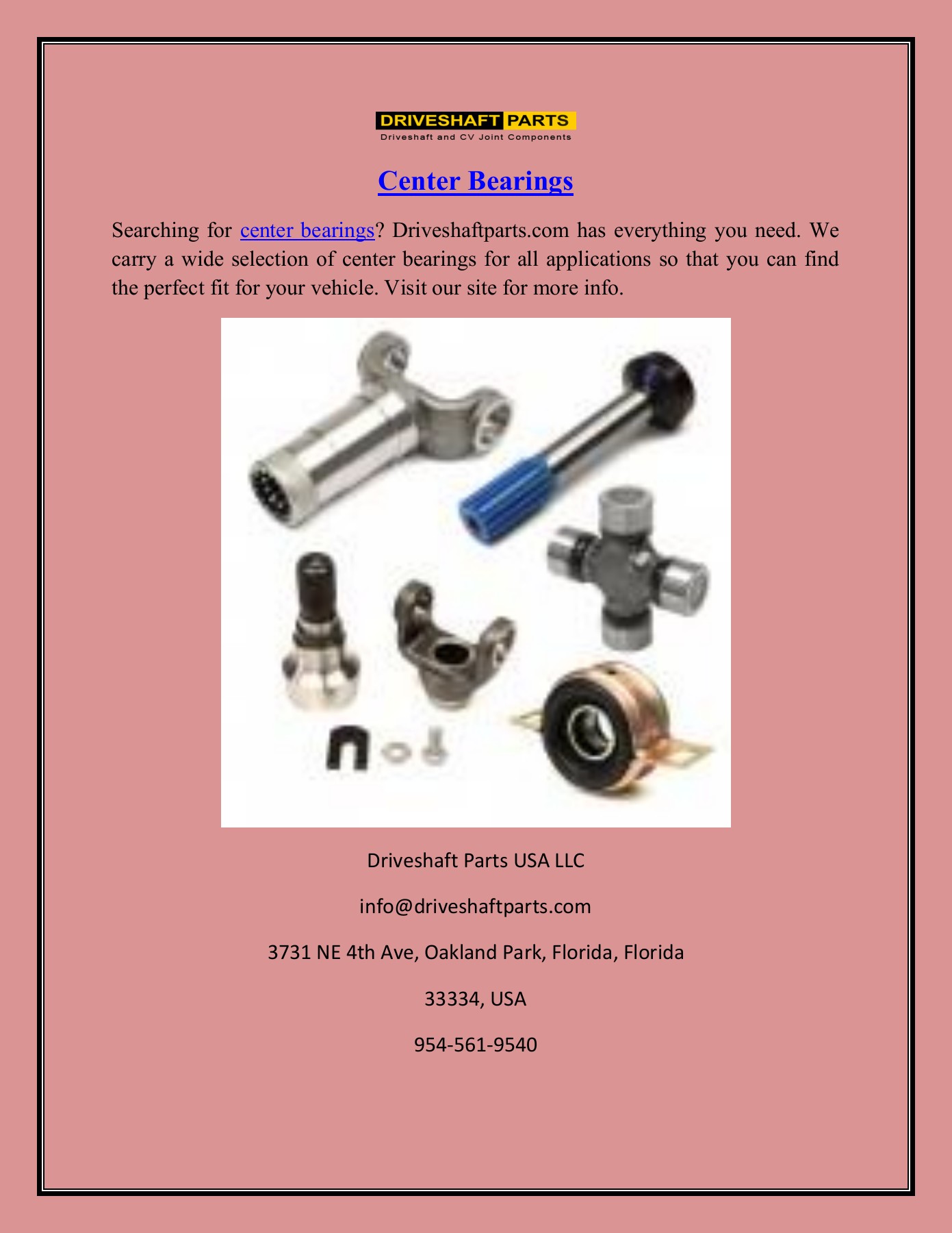 Center Bearing Philipsburg Pa at Robert Lindsay blog