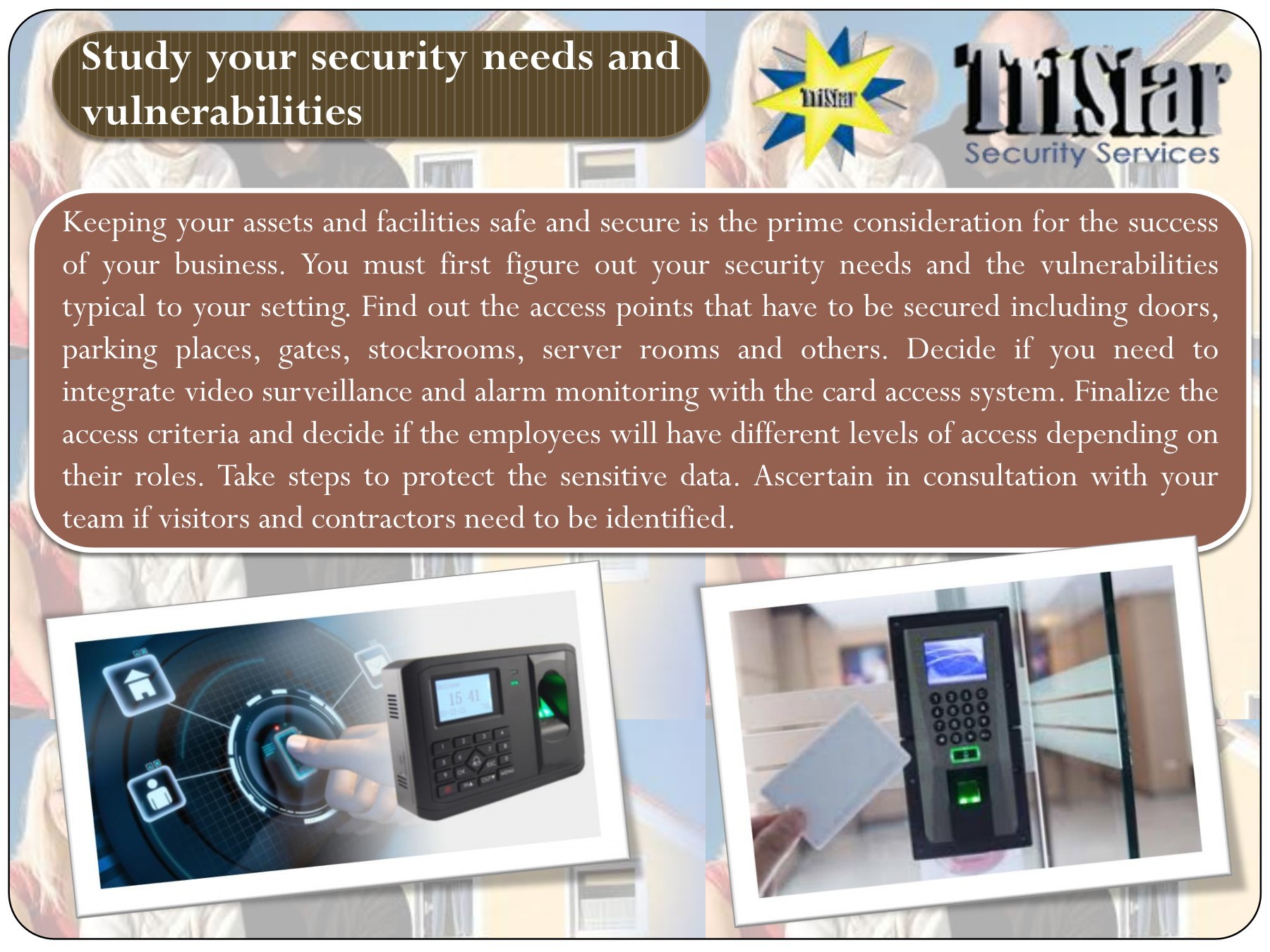 Route Map To Planning And Designing Access Control - TriStar Commercial ...