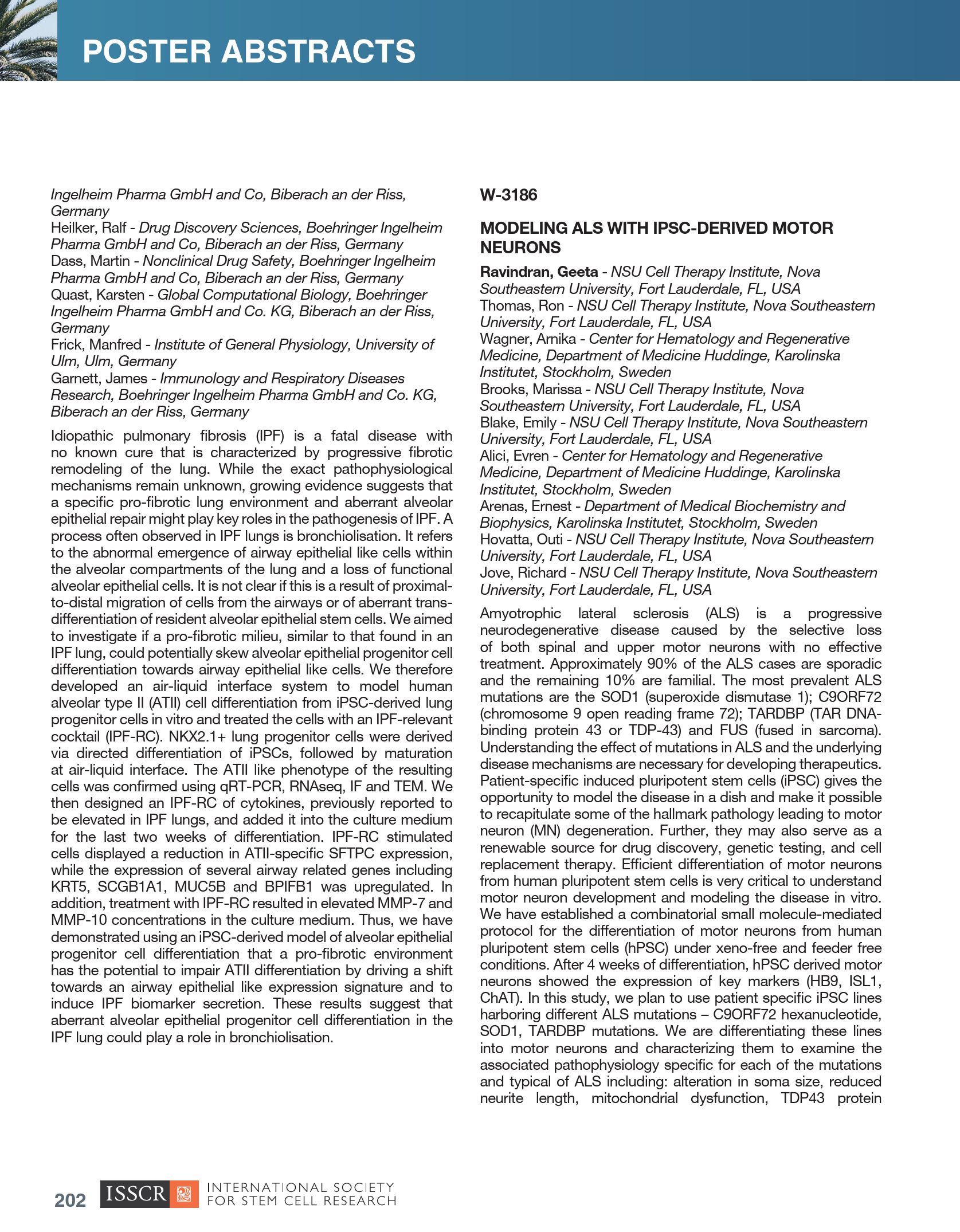 ISSCR 2019 Poster Abstracts - digital - Page 203 | Flip PDF Online | PubHTML5