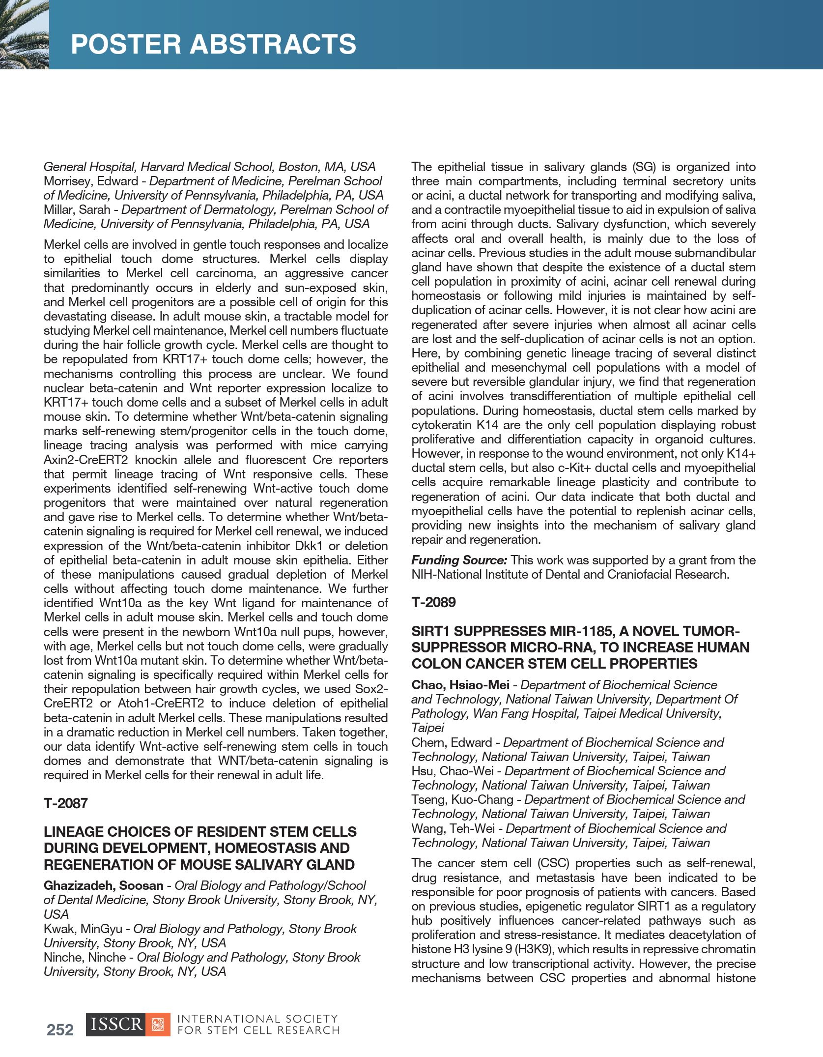 ISSCR 2019 Poster Abstracts - digital - Page 253 | Flip PDF Online | PubHTML5
