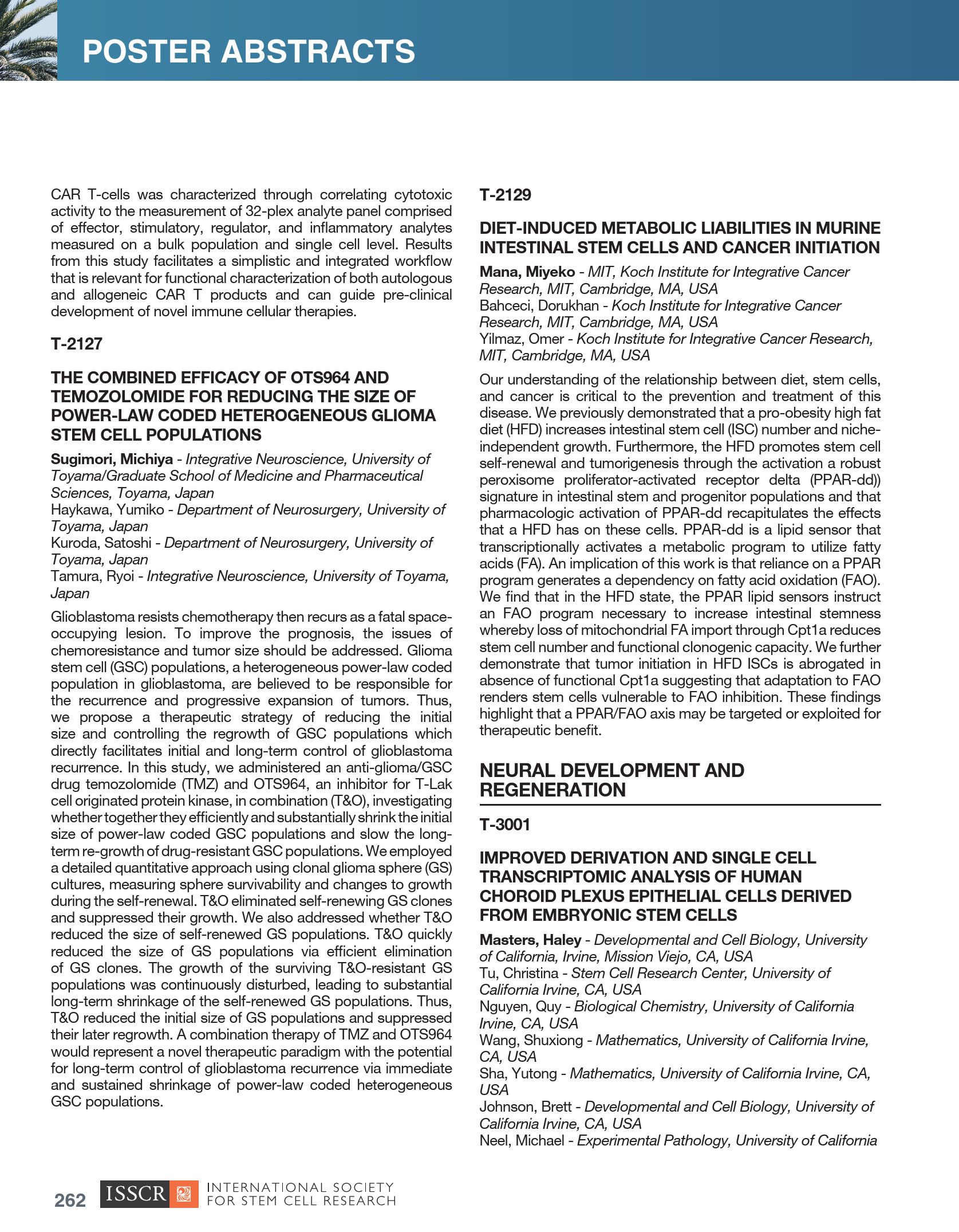ISSCR 2019 Poster Abstracts - digital - Page 263 | Flip PDF Online ...