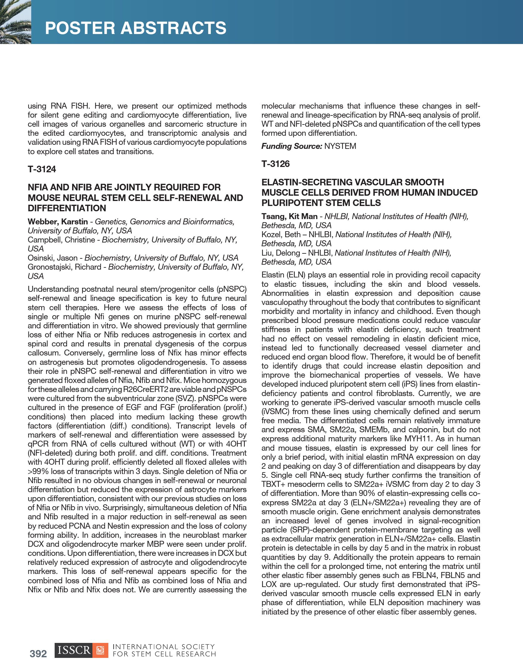 ISSCR 2019 Poster Abstracts - digital - Page 393 | Flip PDF Online | PubHTML5