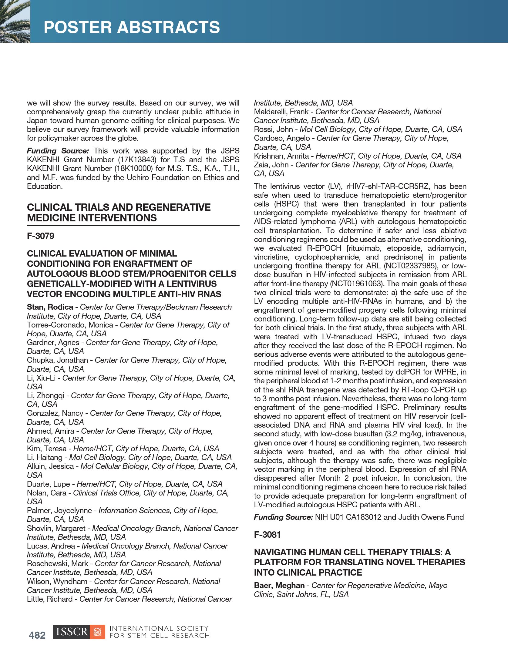 ISSCR 2019 Poster Abstracts - digital - Page 483 | Flip PDF Online ...