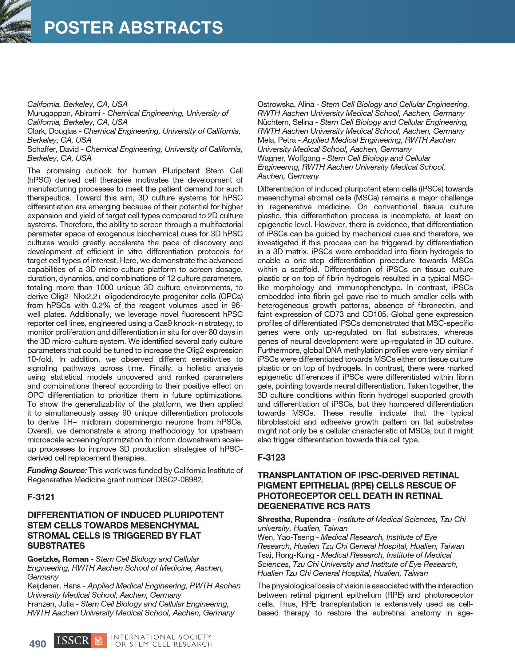 ISSCR 2019 Poster Abstracts - digital - Page 491 | Flip PDF Online ...